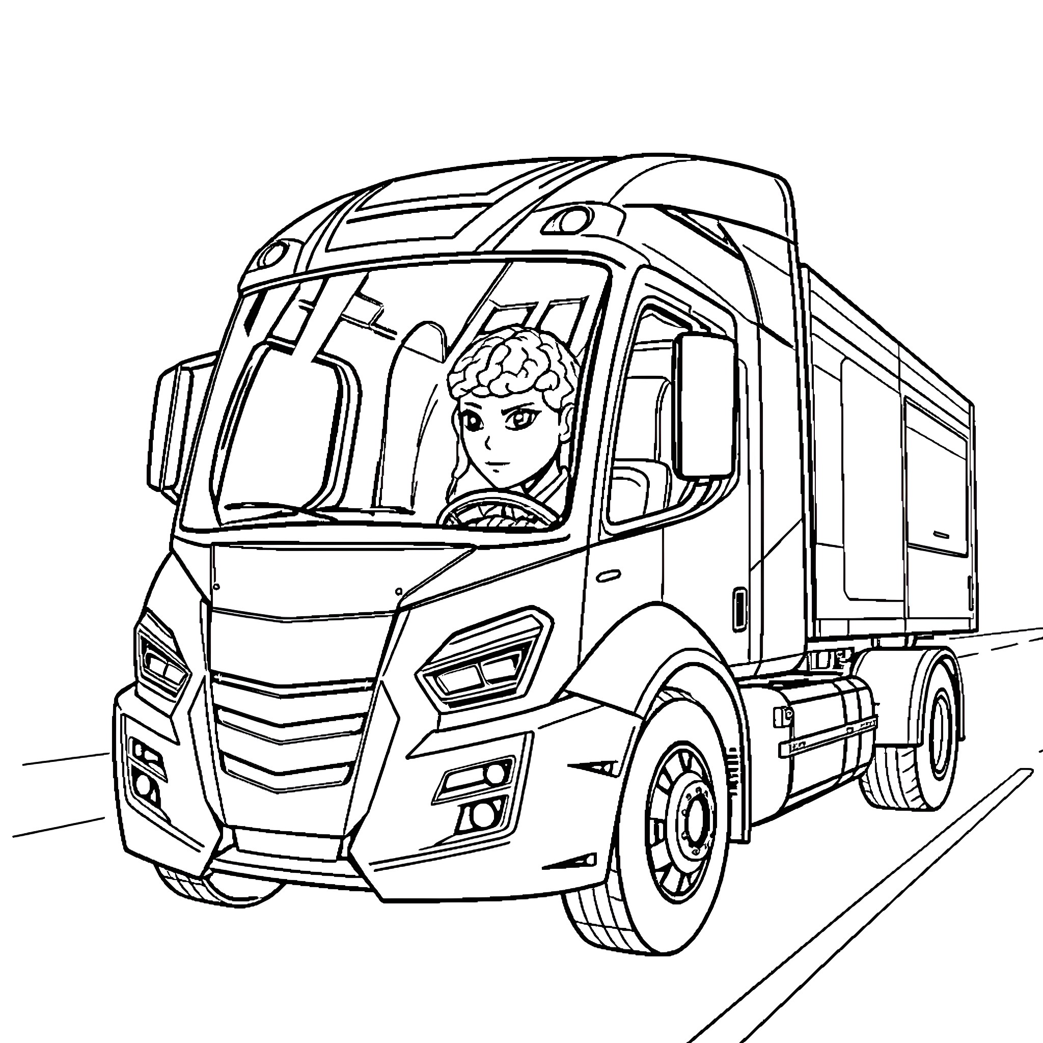 Best Cybertruck Coloring Pages (Free Printable PDF)