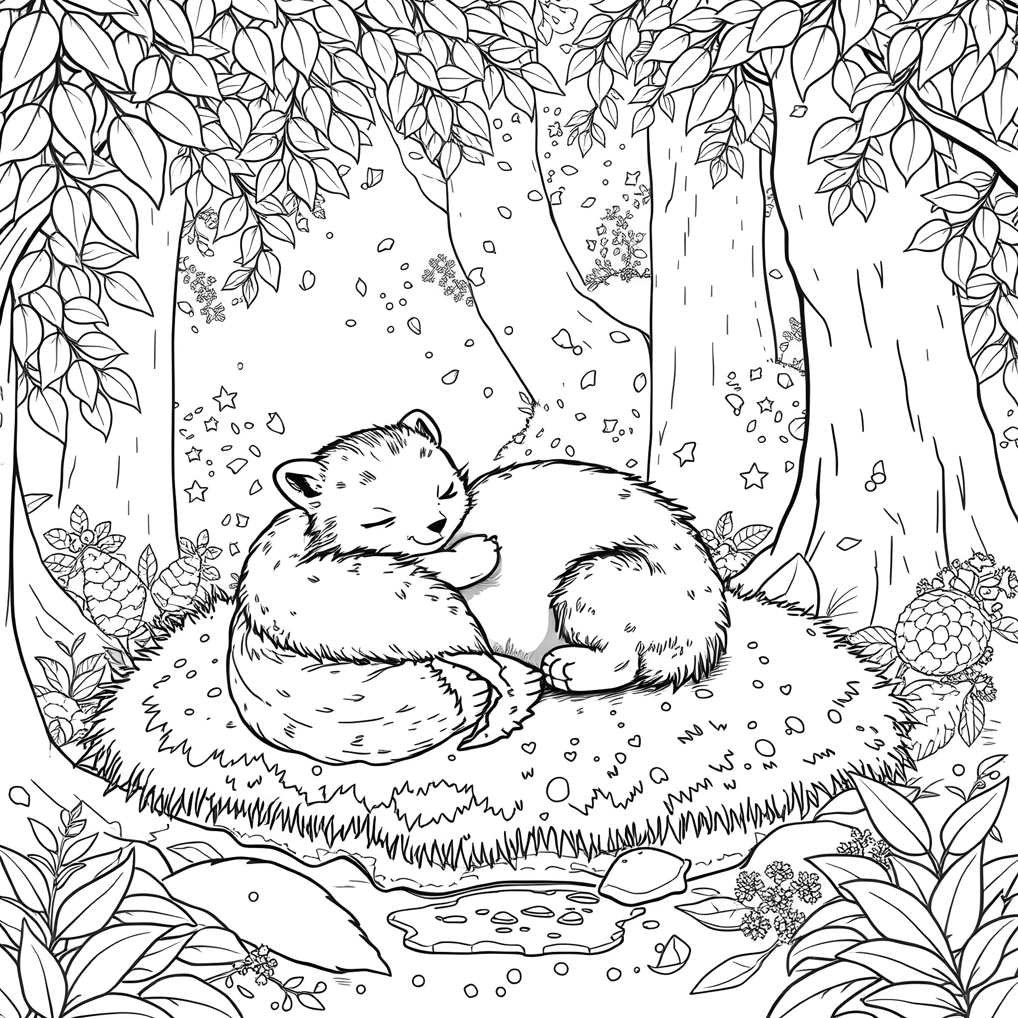 Best Furry Coloring Pages (Free Printable PDF)