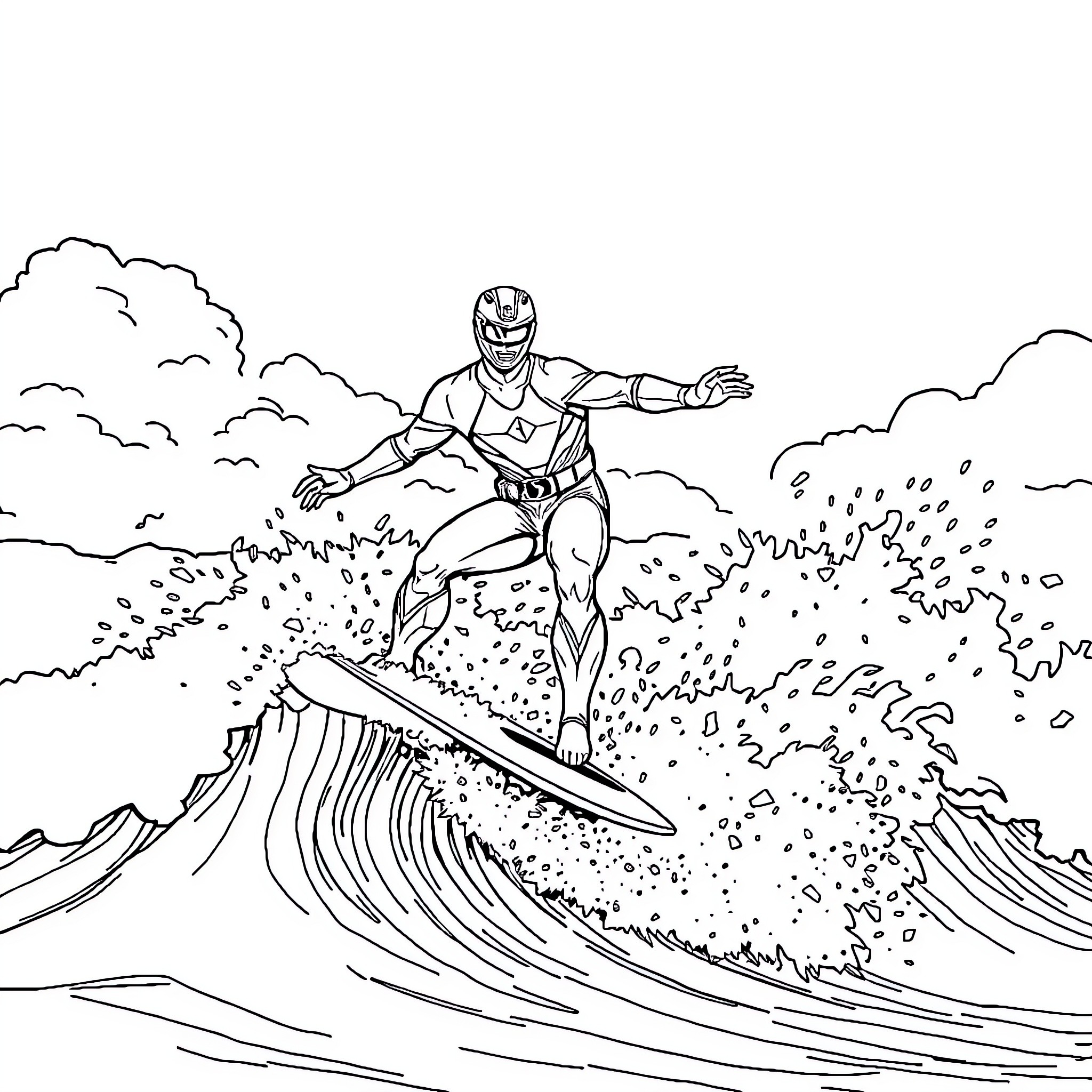 Best Power Ranger Coloring Pages (Free Printable PDF)