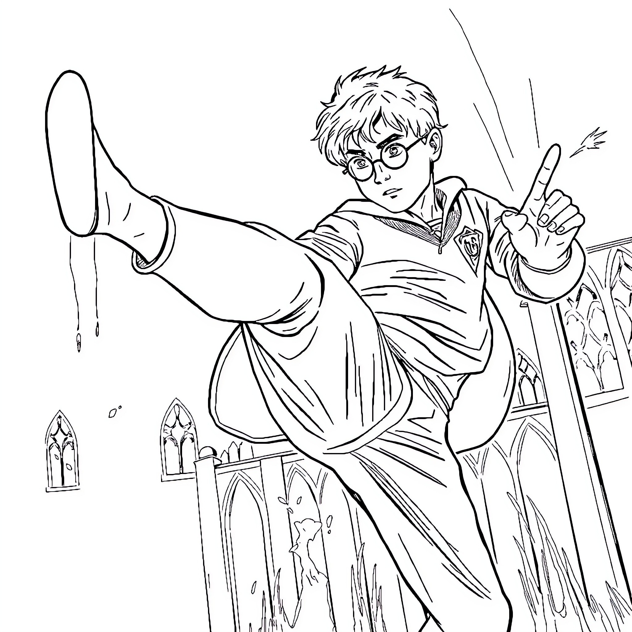 697 Best Harry Potter Coloring Pages (Free Printable PDFs)