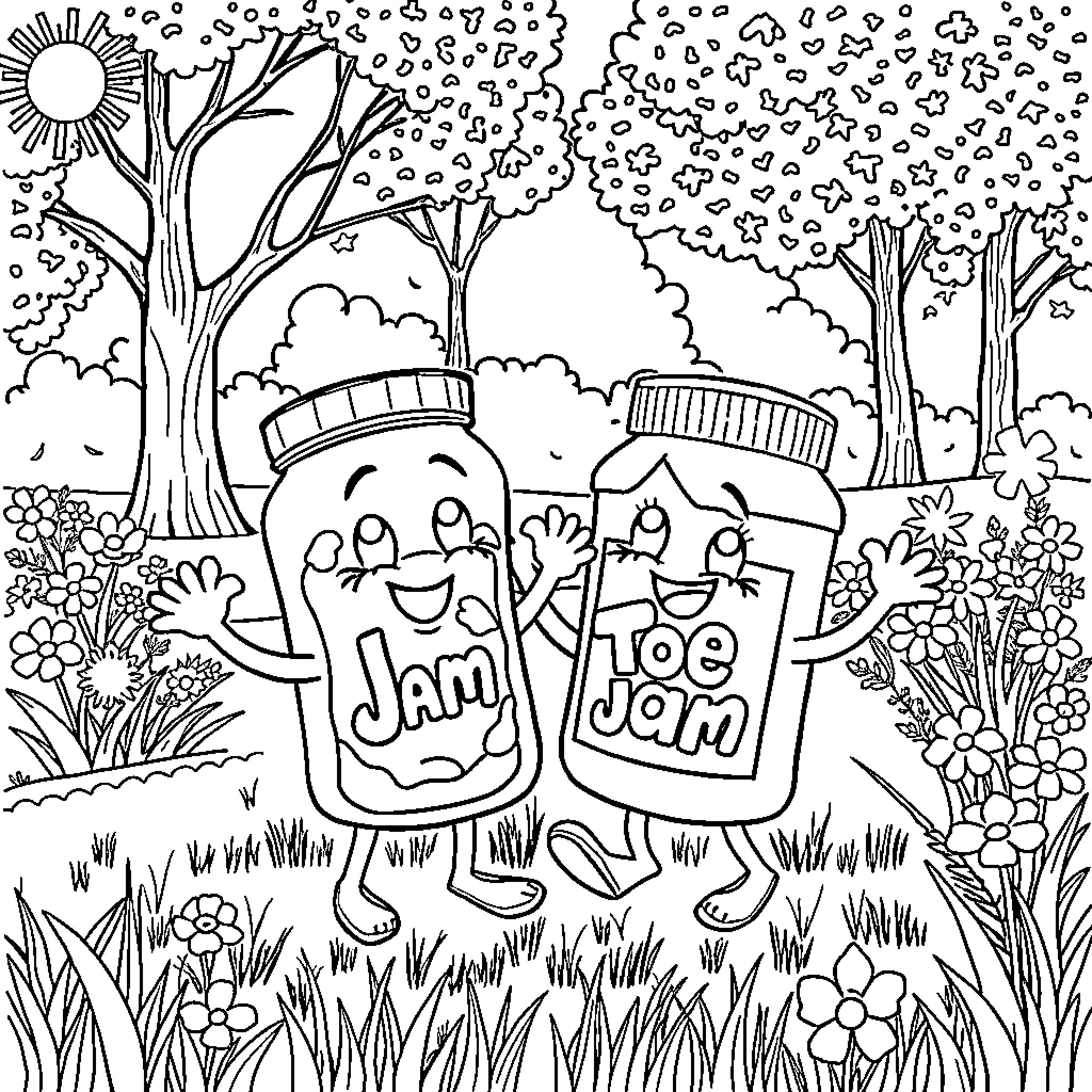 Best Toe Jam Coloring Pages (Free Printable PDF)