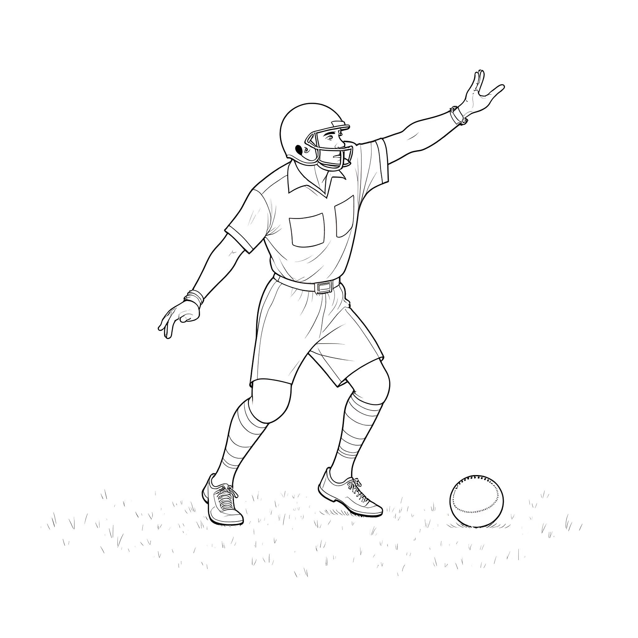 Best Referee Coloring Pages (Free Printable PDF)