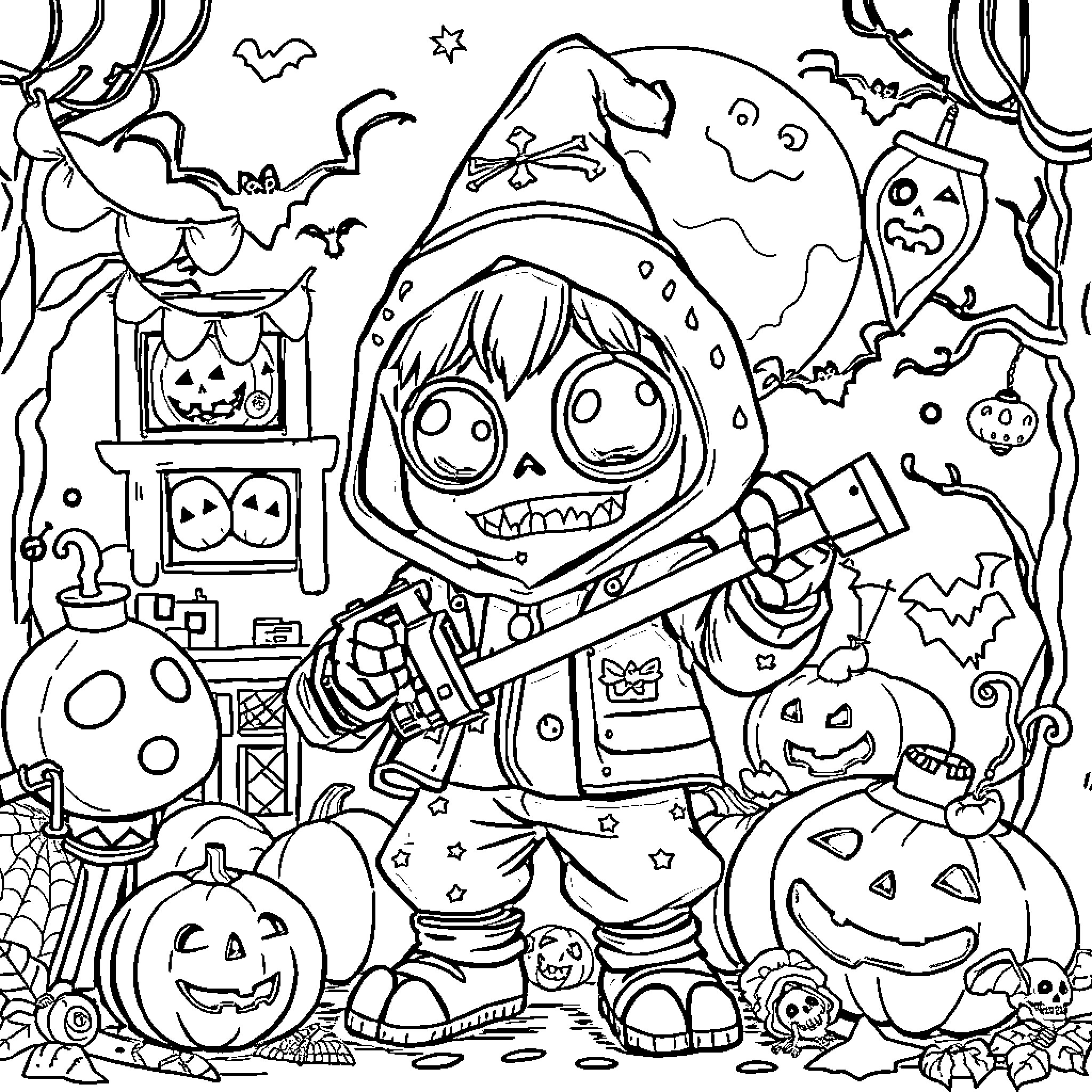 Best Kpop Monster Hunter Coloring Pages (Free Printable PDF)