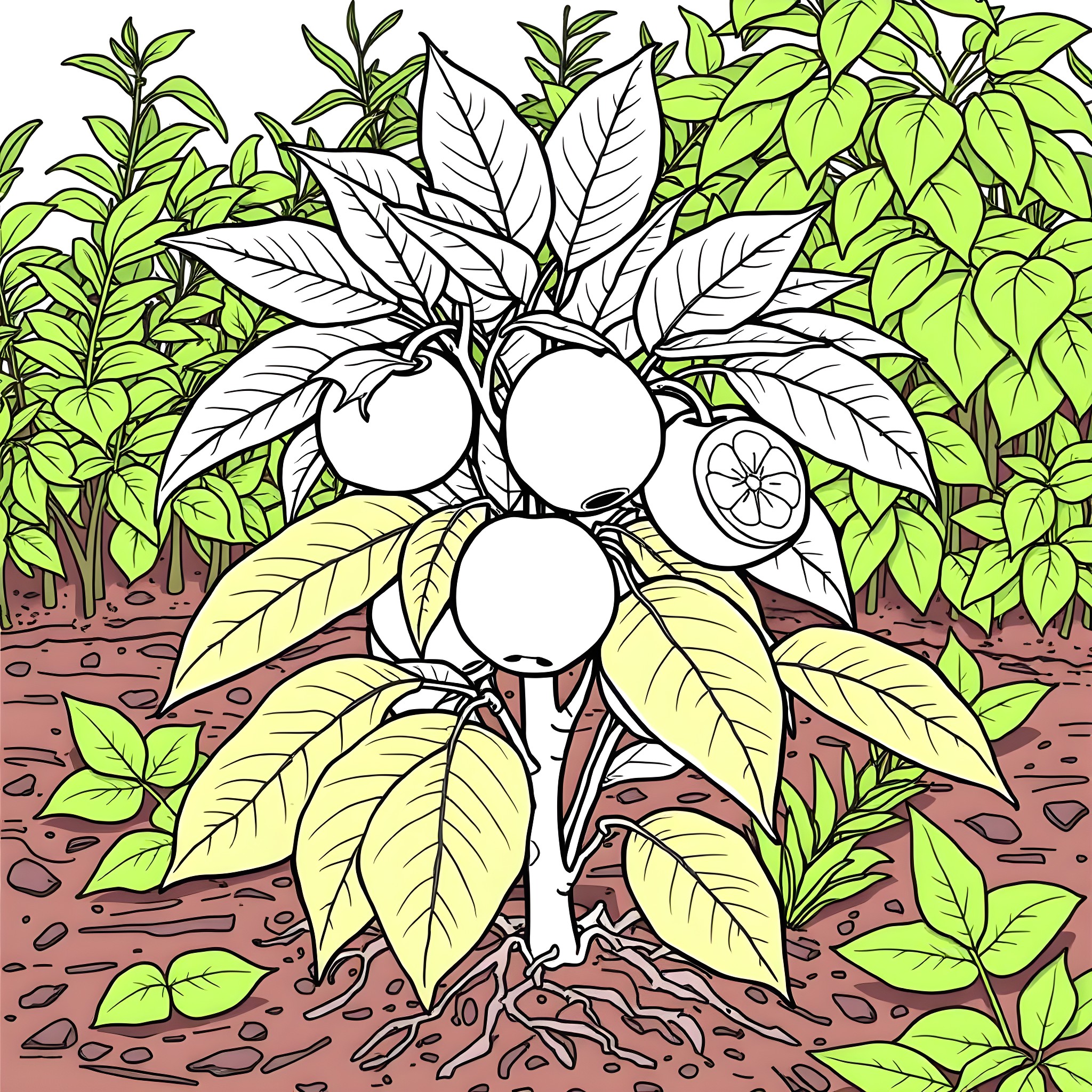 179 Best Fruit Coloring Pages (Free Printable PDFs)