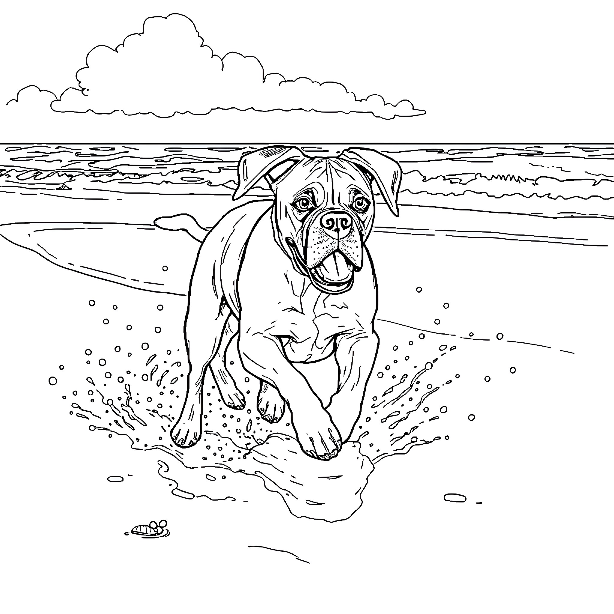 36 Best Boxer Coloring Pages (Free Printable PDFs)