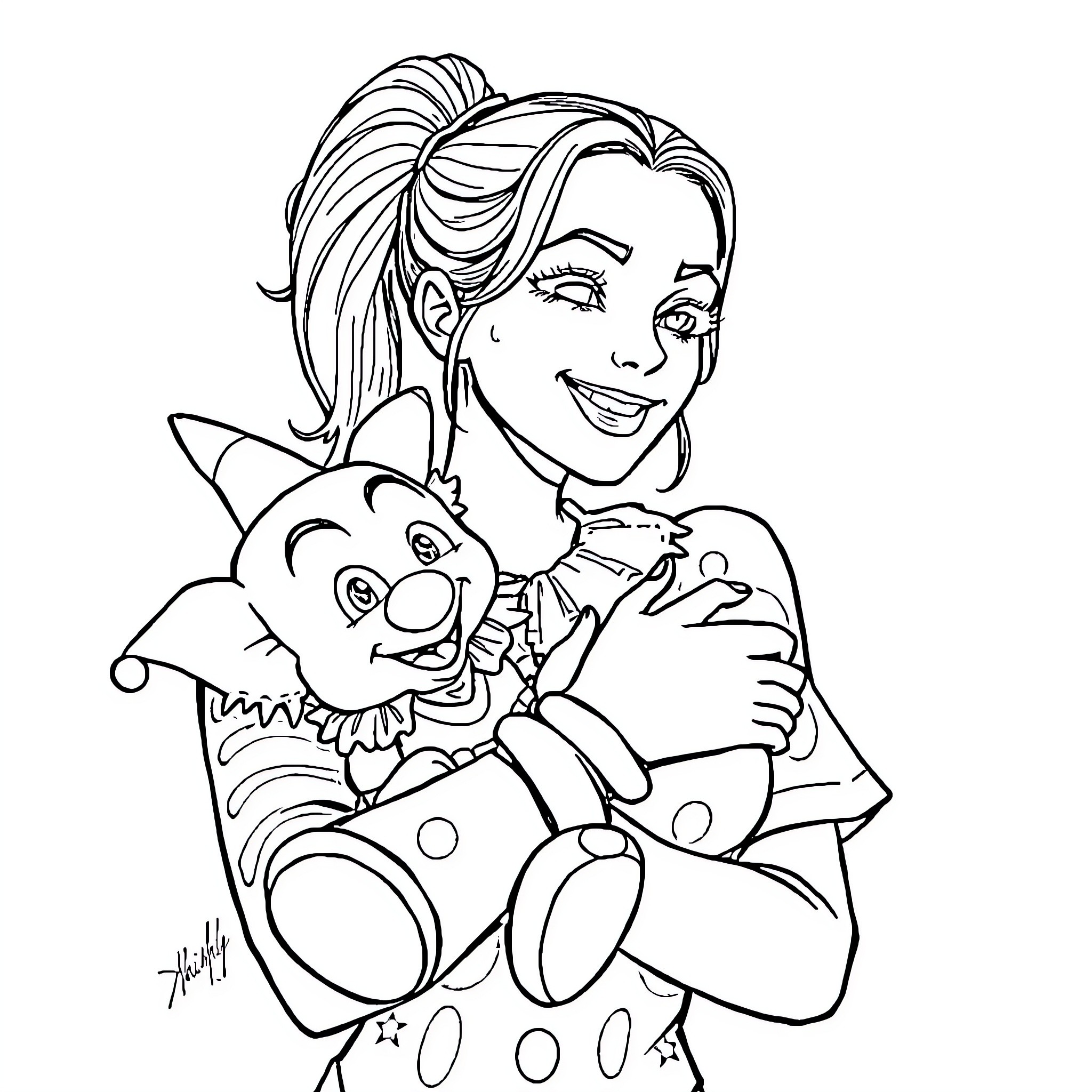 Best Rhea Ripley Coloring Pages (Free Printable PDF)