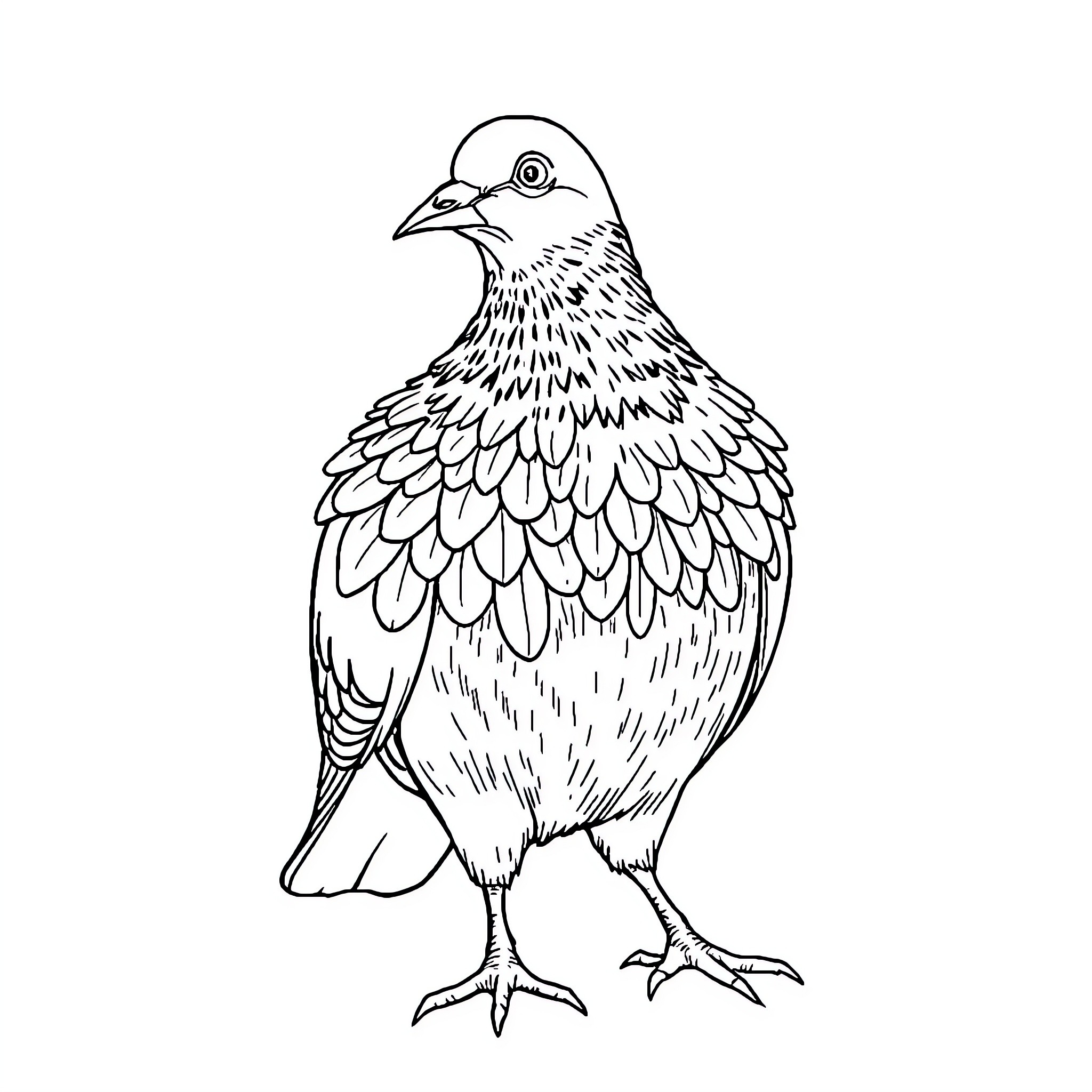 Best Pigeon Coloring Pages (Free Printable PDF)