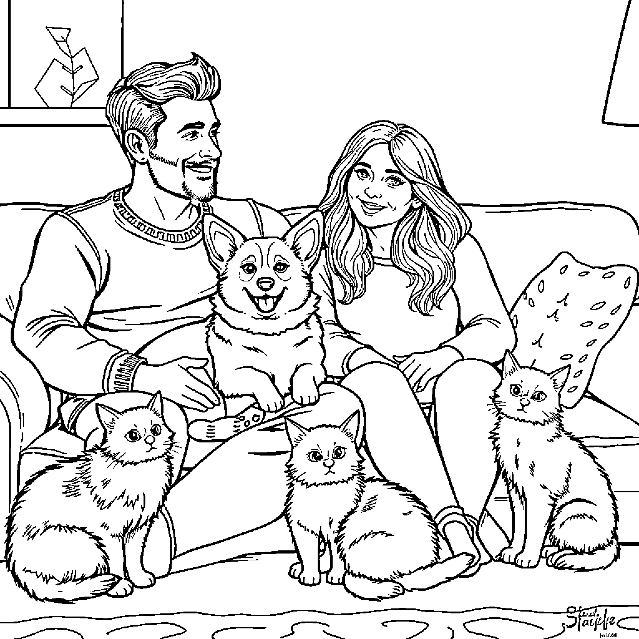 Best People Coloring Pages (Free Printable PDF)