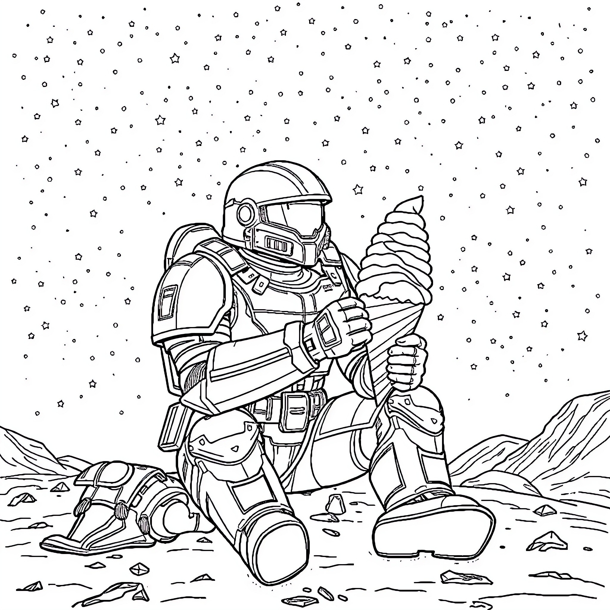 Best Space Marine Coloring Pages (Free Printable PDF)