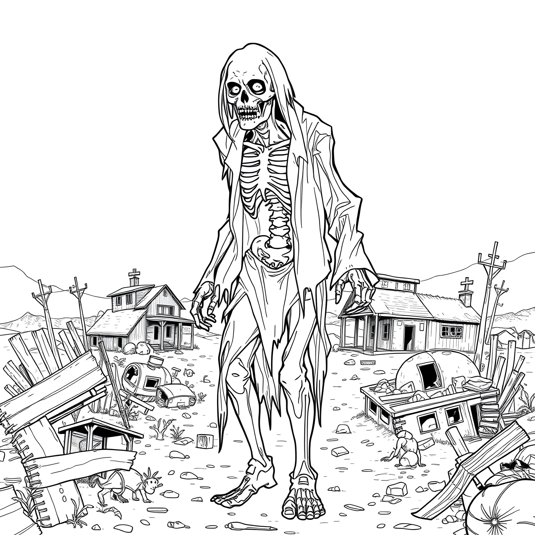 175 Best Zombie Coloring Pages (Free Printable PDFs)