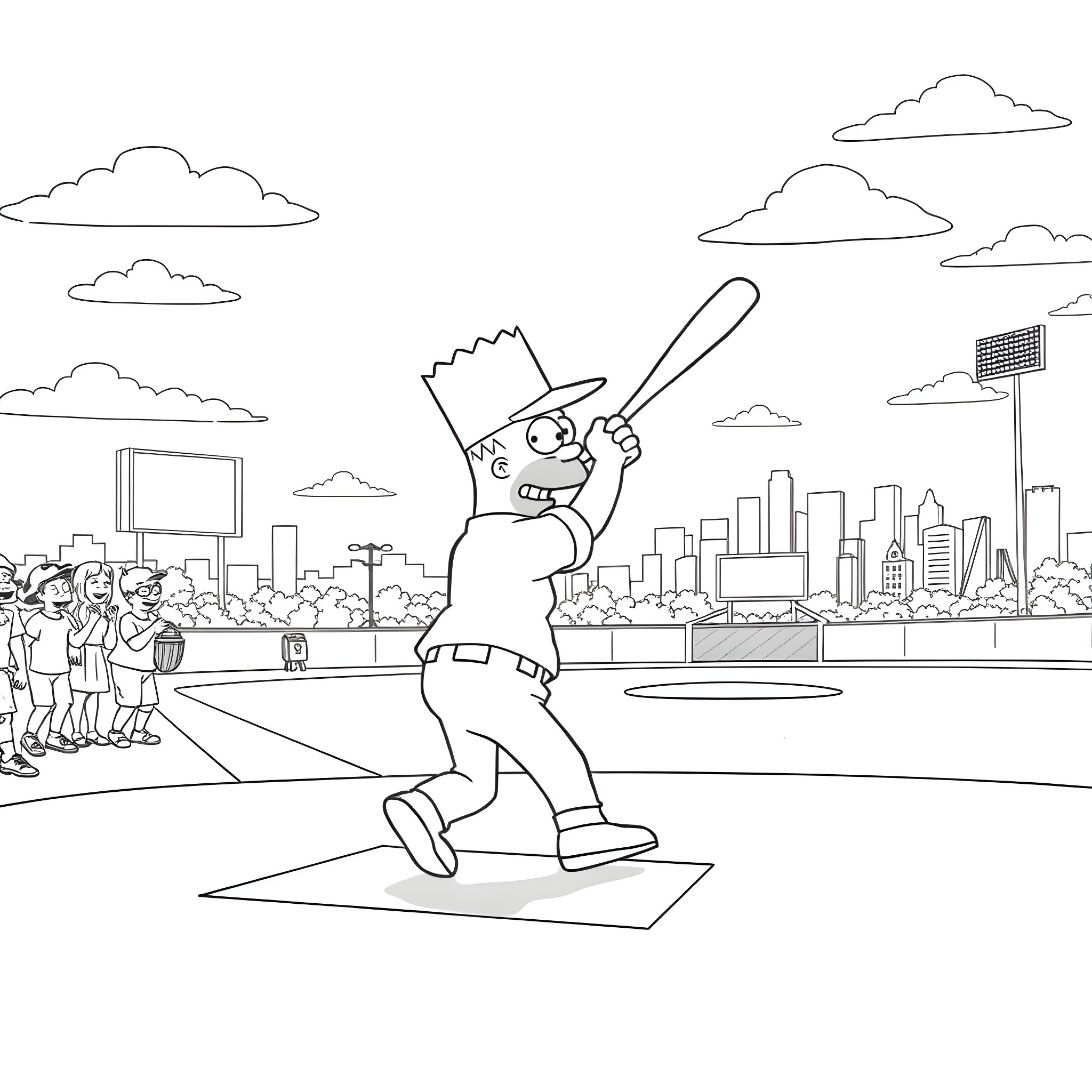 105 Best Bart Simpson Coloring Pages (Free Printable PDFs)