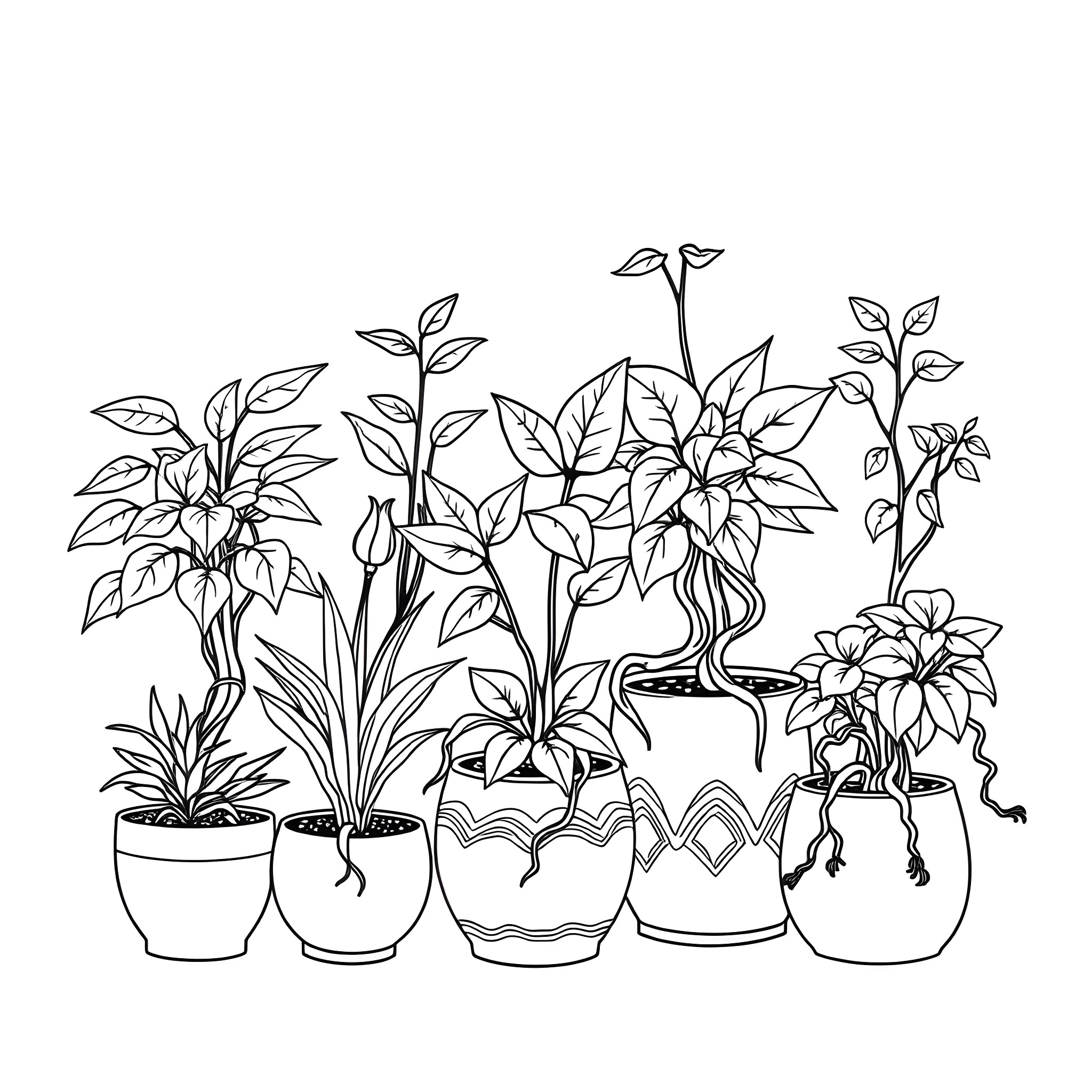 Best Plant Coloring Pages (Free Printable PDF)