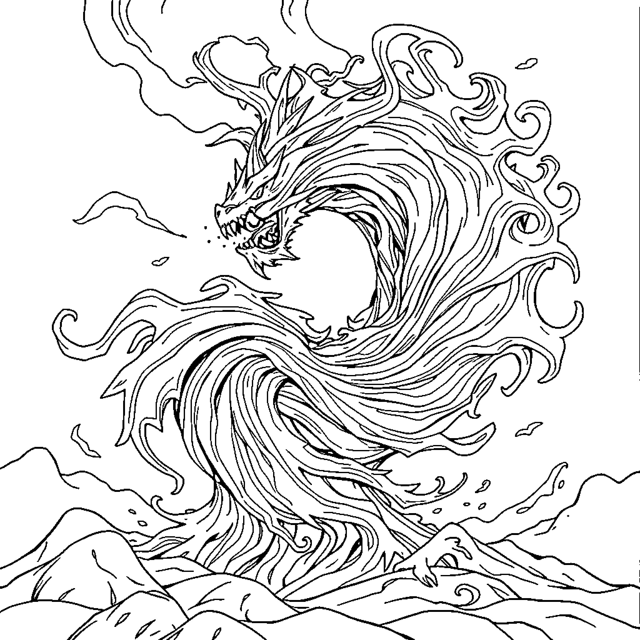 Best Wind Monster Coloring Pages (Free Printable PDF)