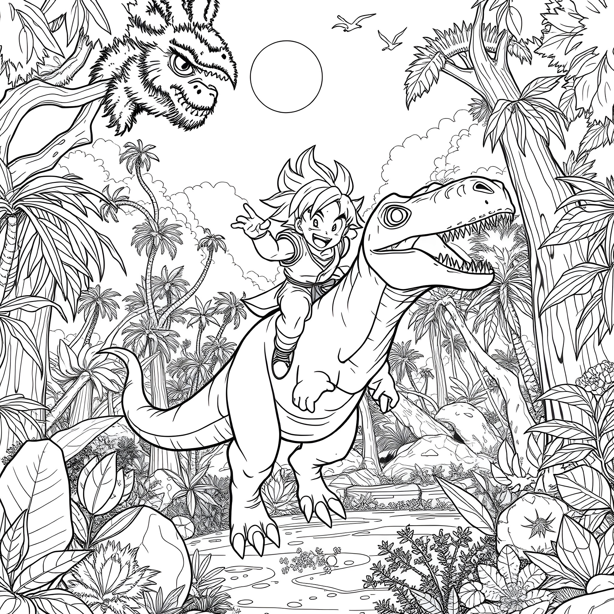 Best Goku Coloring Pages (Free Printable PDF)