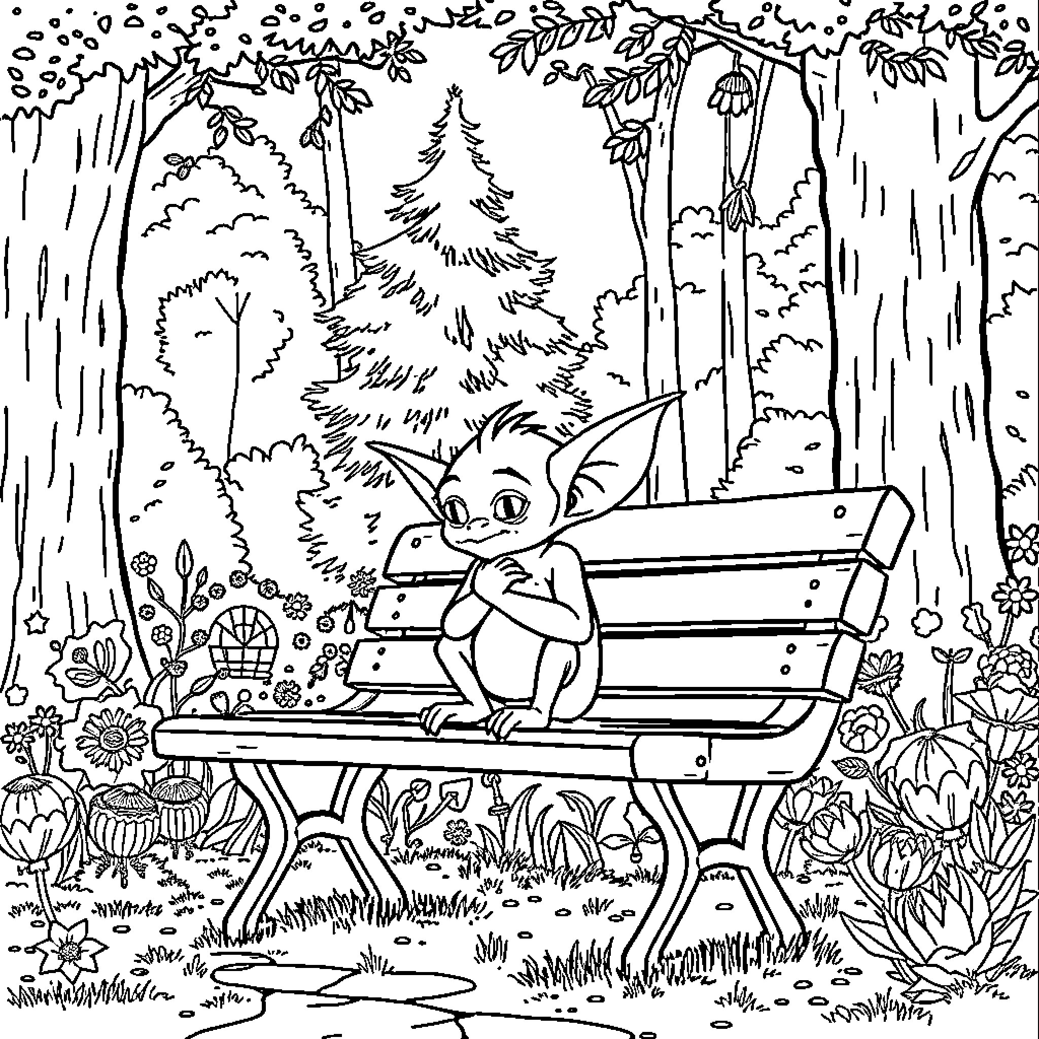 Best Gremlin Coloring Pages (Free Printable PDF)