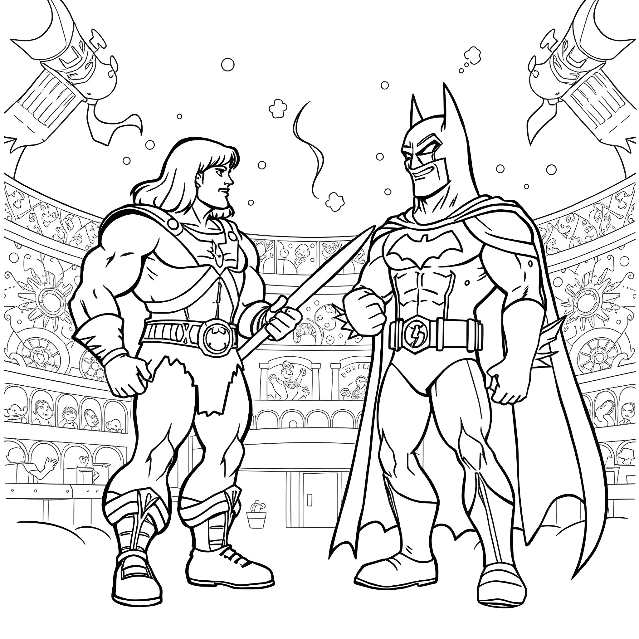 Best He-Man Coloring Pages (Free Printable PDF)