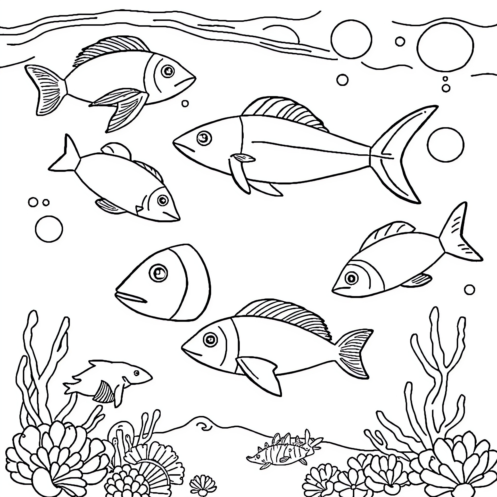 Best Ocean Animal Coloring Pages (Free Printable PDF)