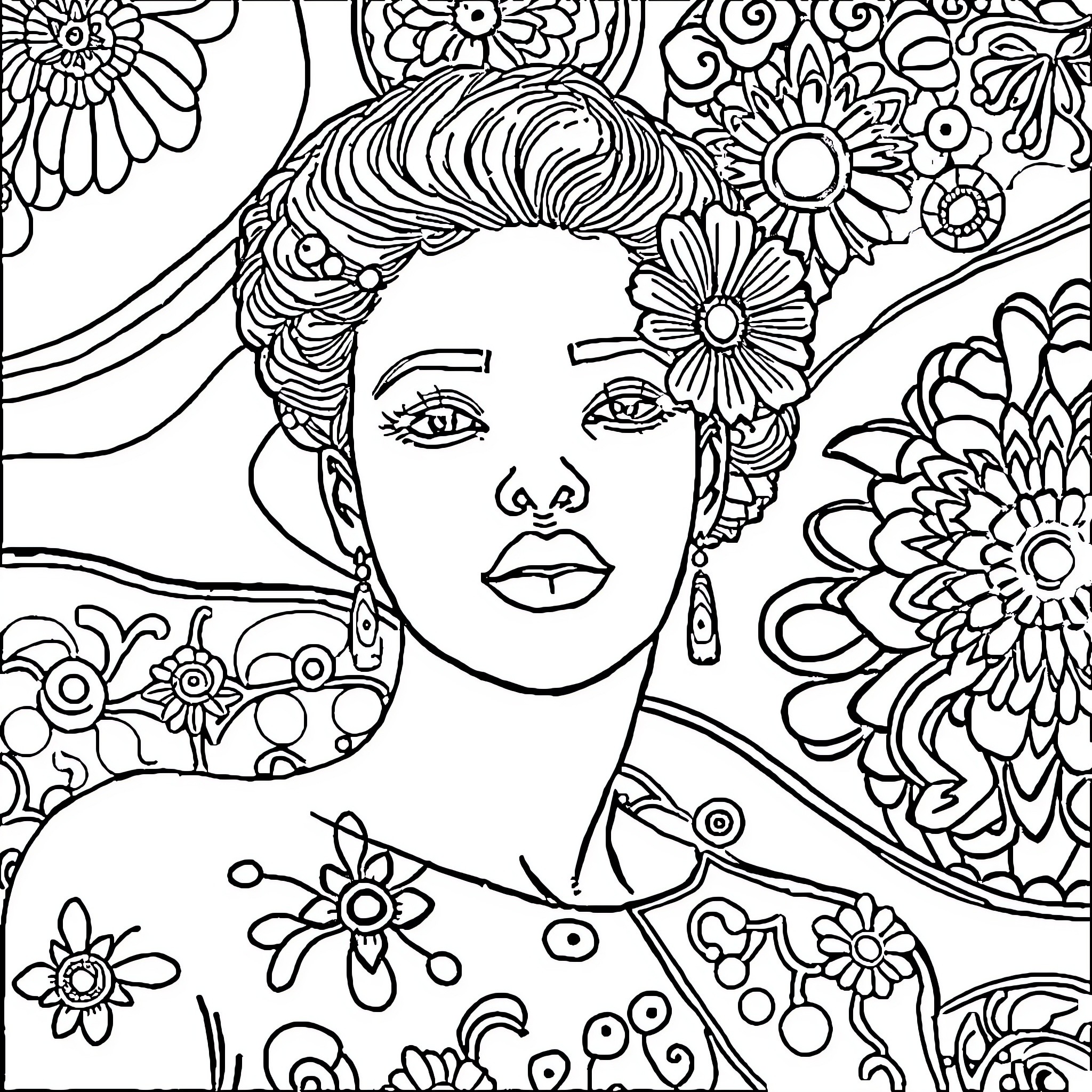 Best Fabric Painting Coloring Pages (Free Printable PDF)
