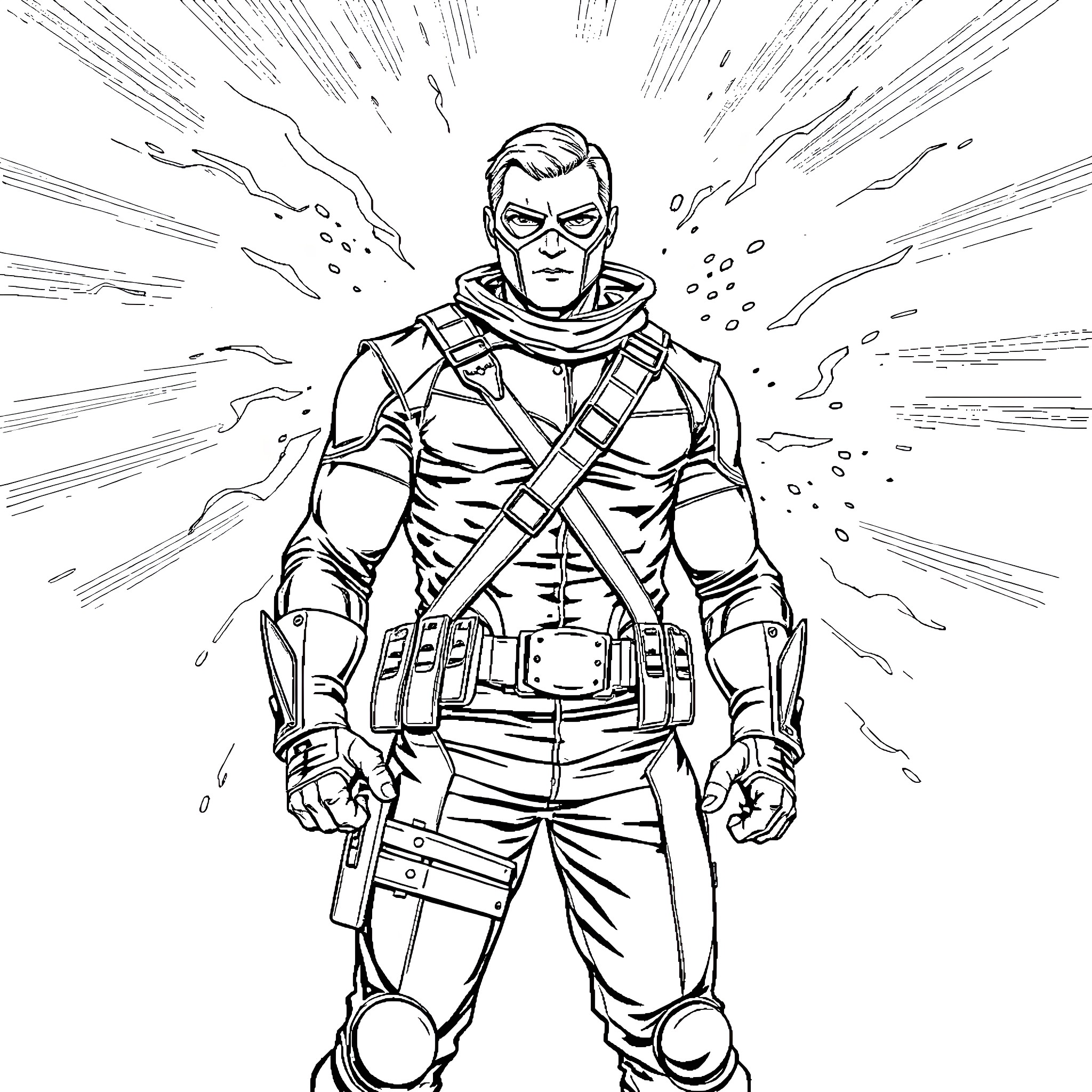 Best Winter Soldier Coloring Pages (Free Printable PDF)