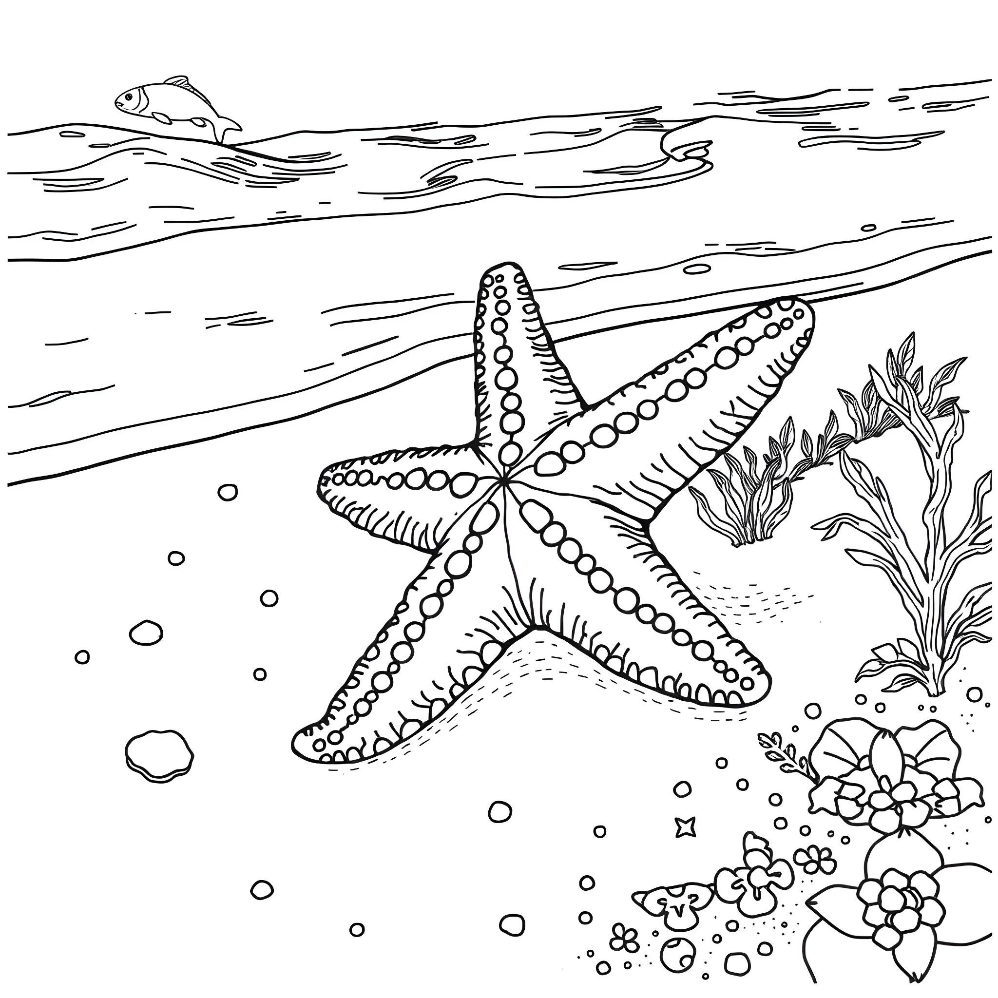 88 Best Starfish Coloring Pages (Free Printable PDFs)