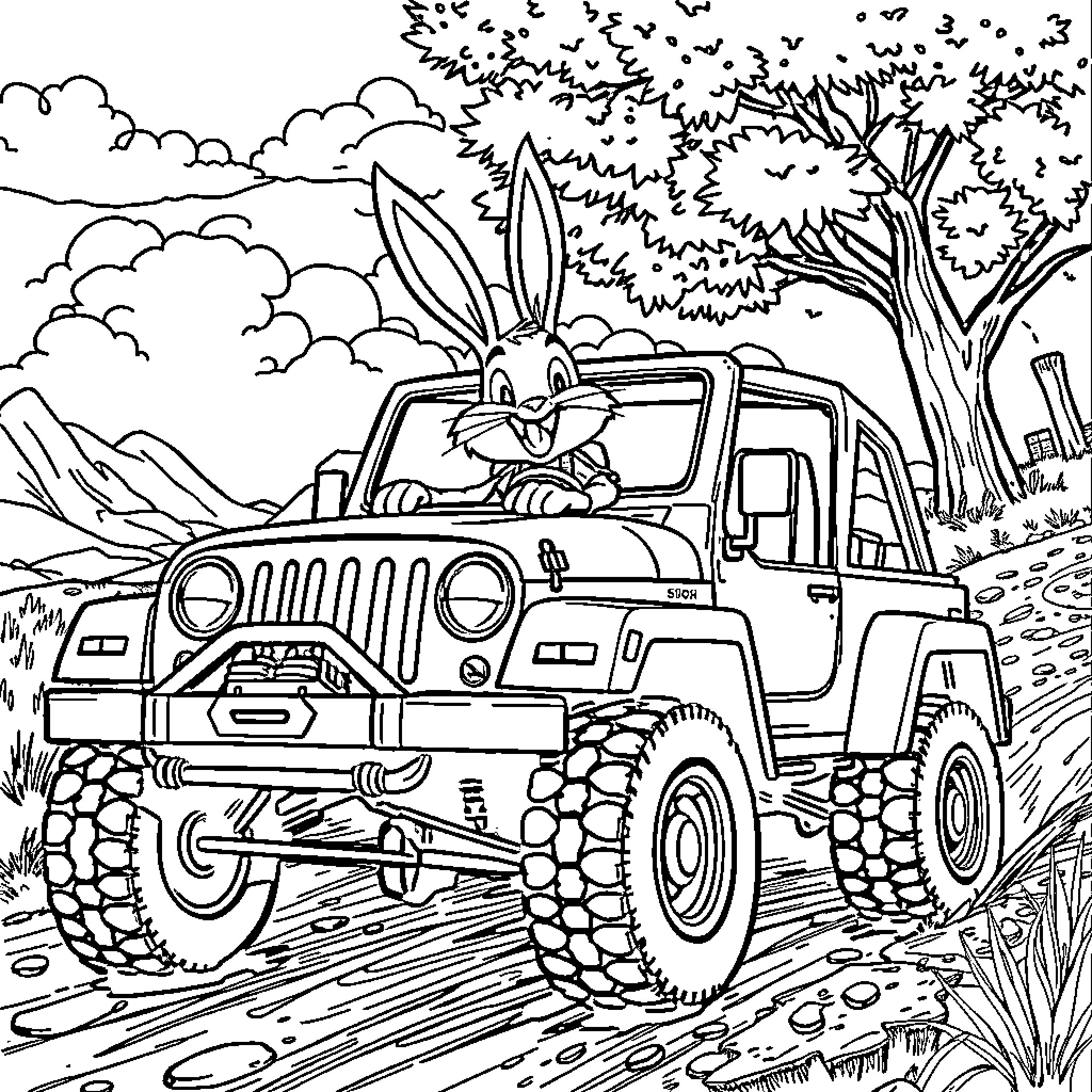Best Buny Coloring Pages (Free Printable PDF)