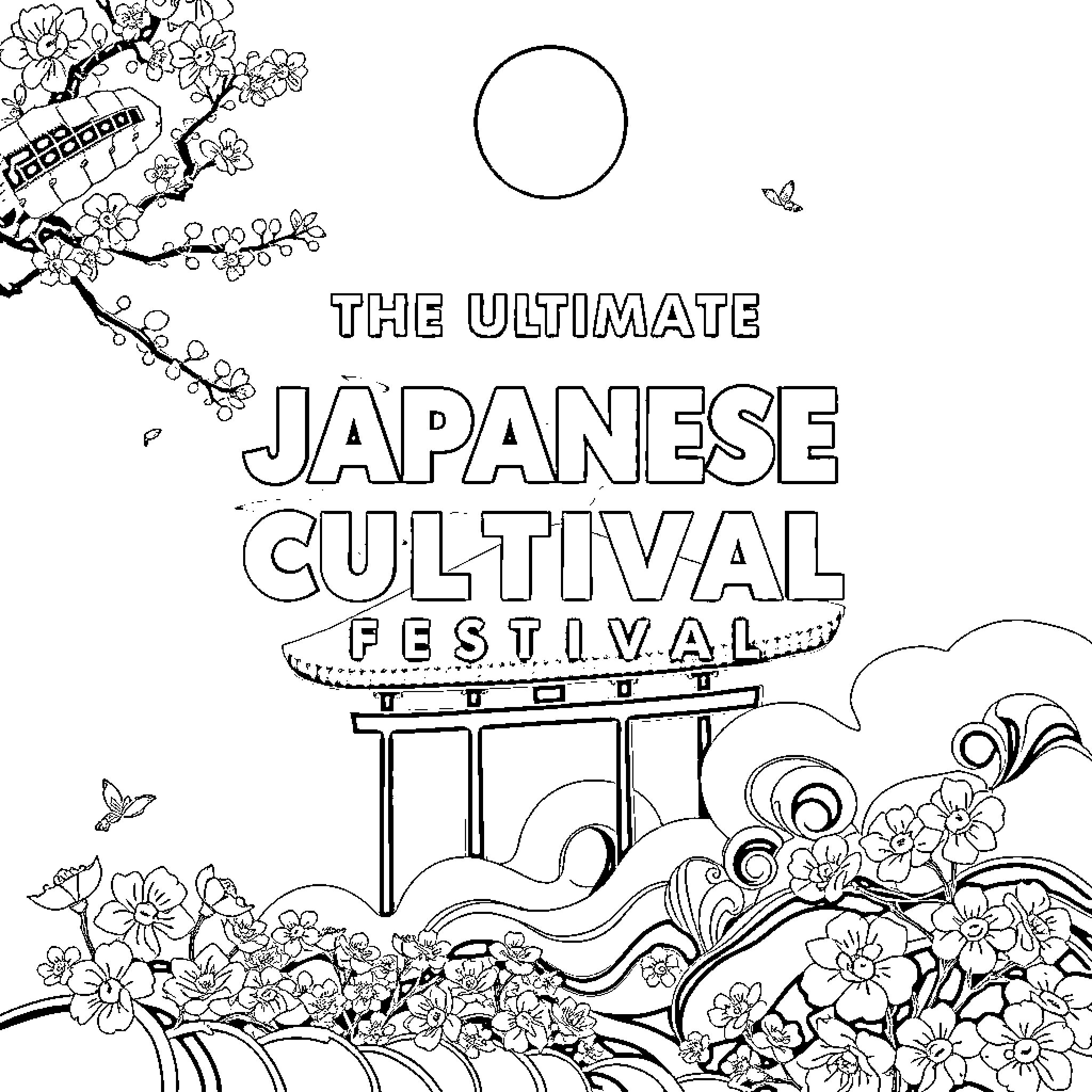 Best Japanese Culture Festival Coloring Pages (Free Printable PDF)