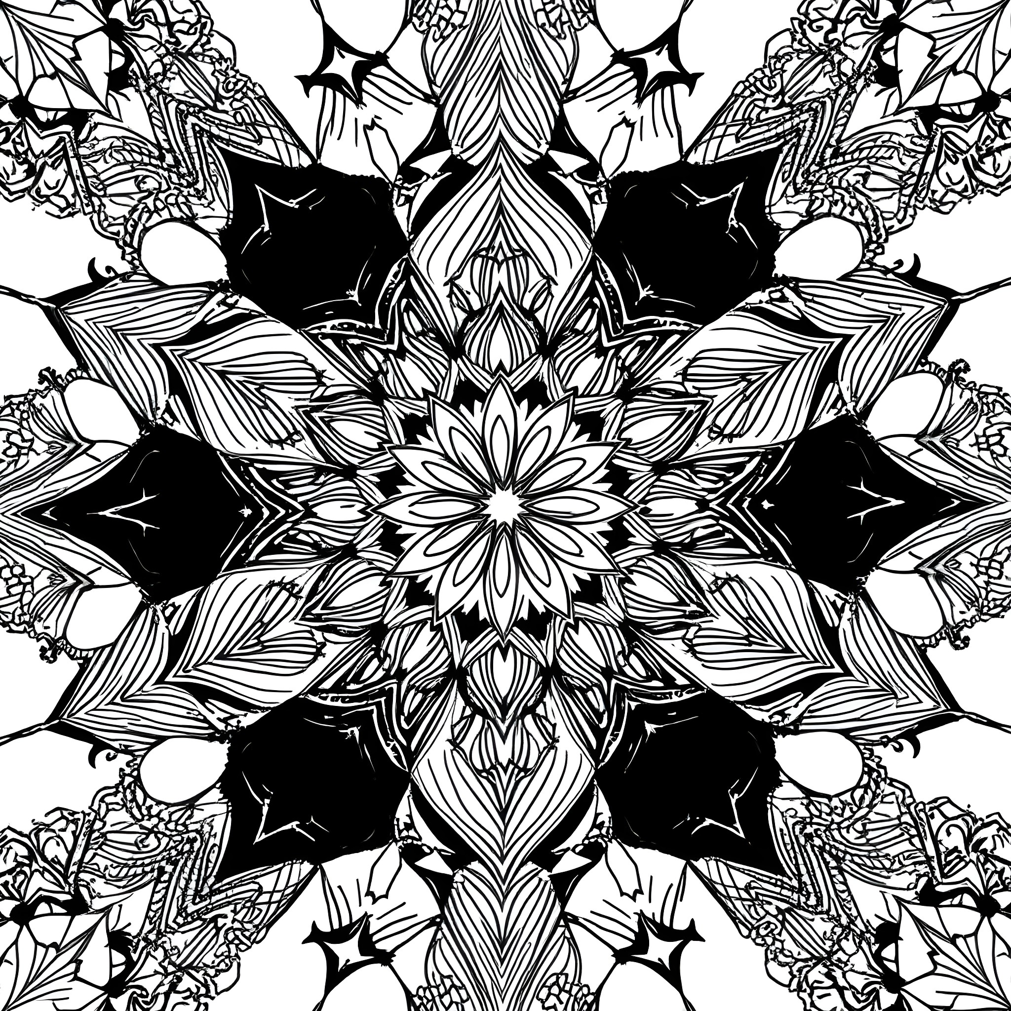 Best Abstract Design Coloring Pages (Free Printable PDF)