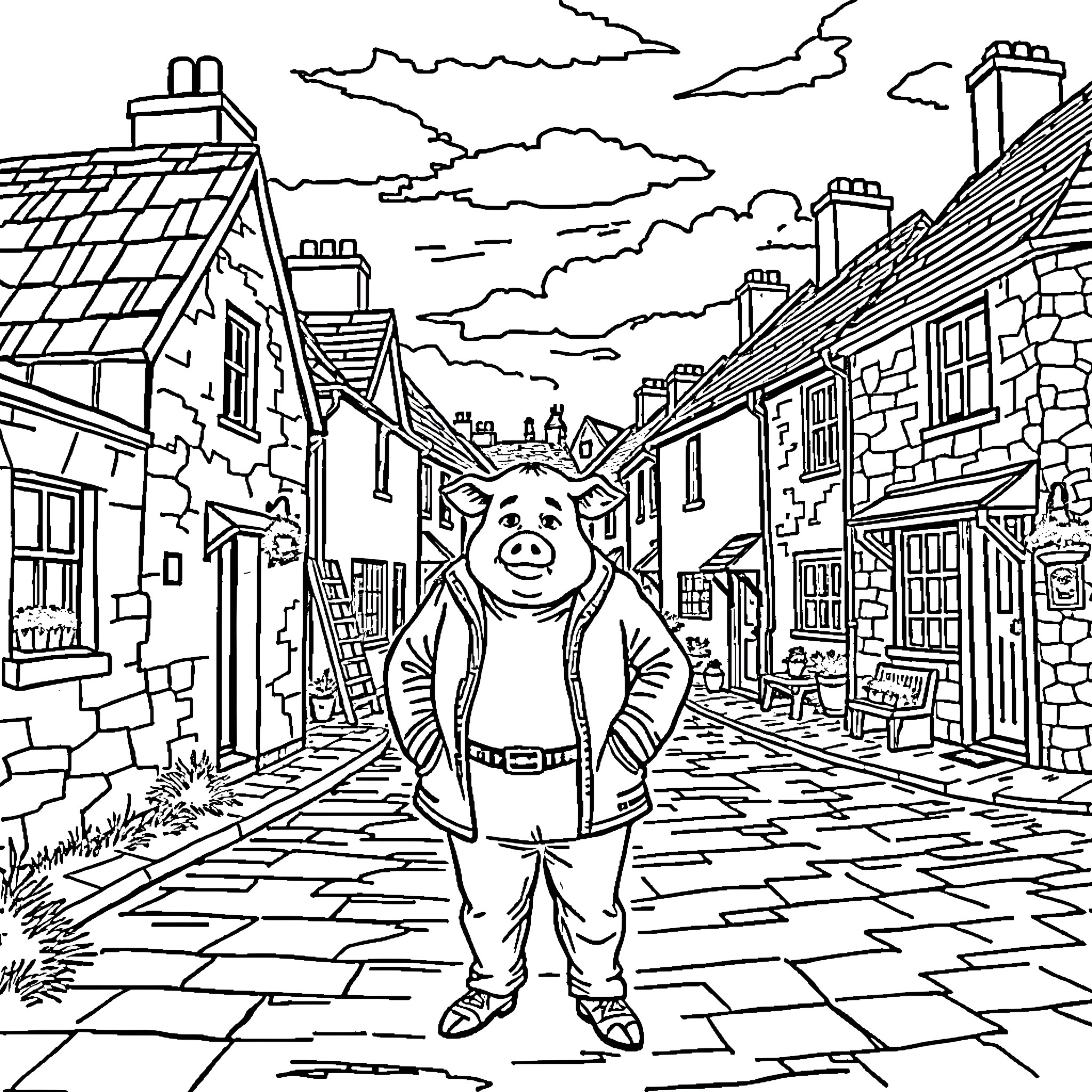 Best John Pork Coloring Pages (Free Printable PDF)