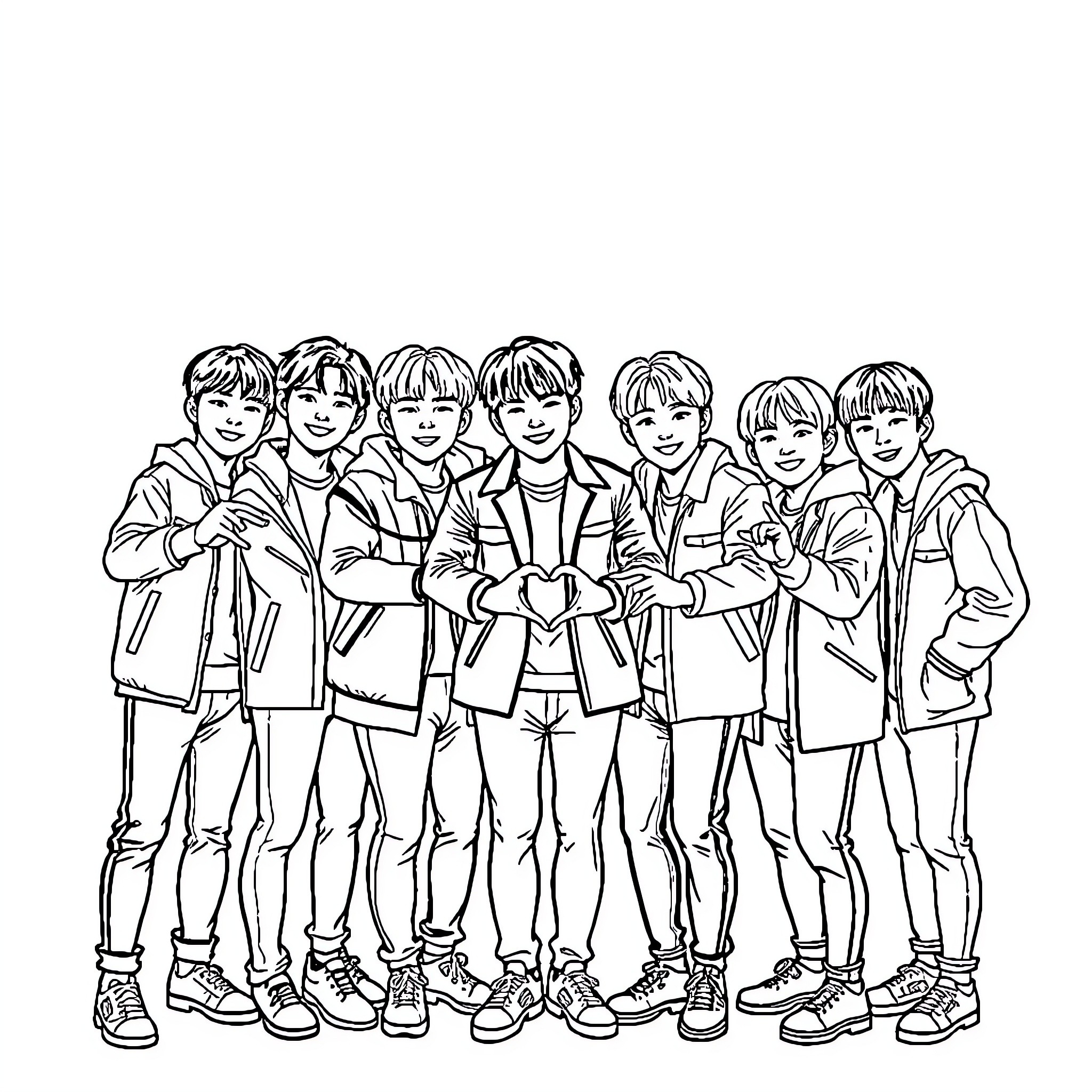 Best Stray Kids Coloring Pages (Free Printable PDF)
