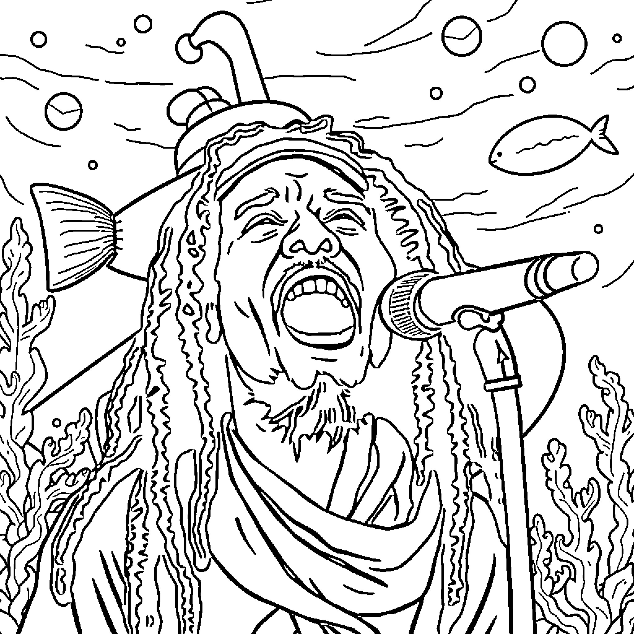 Best Bob Marley Coloring Pages (Free Printable PDF)