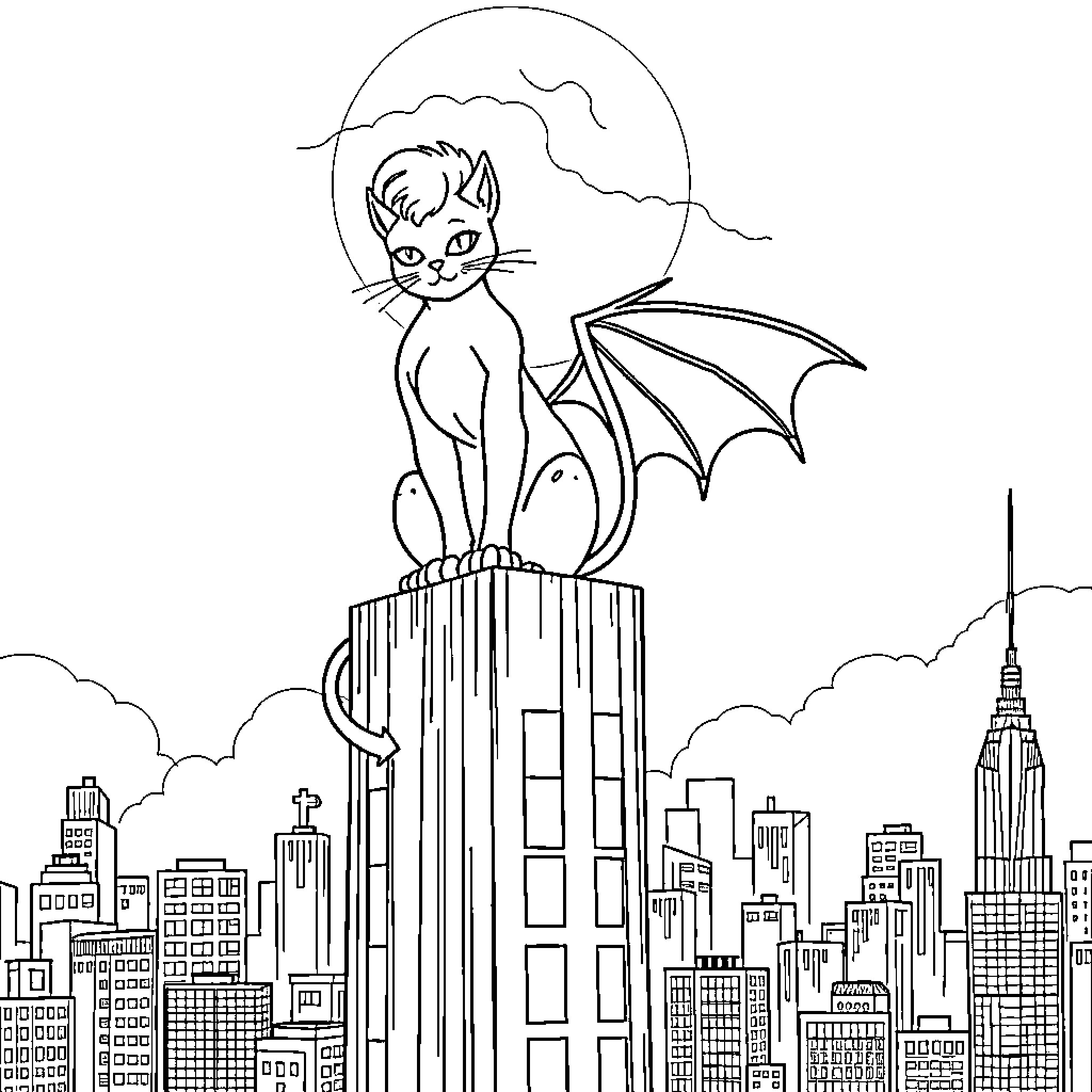 Best Devil Cat Coloring Pages (Free Printable PDF)