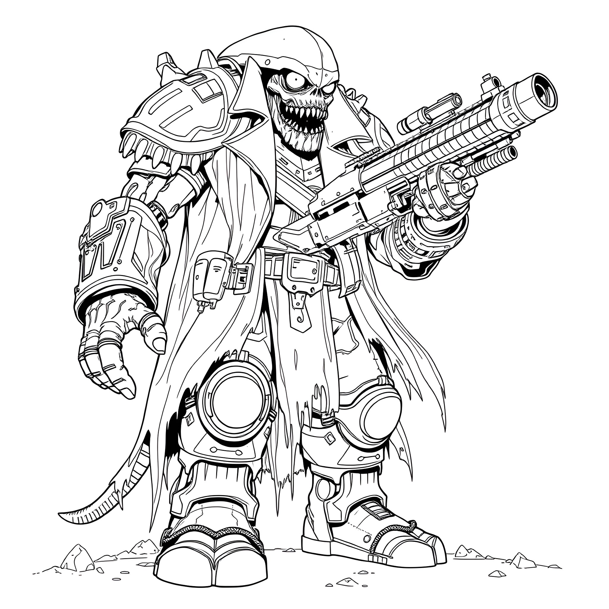 Best Zombie Coloring Pages (Free Printable PDF)