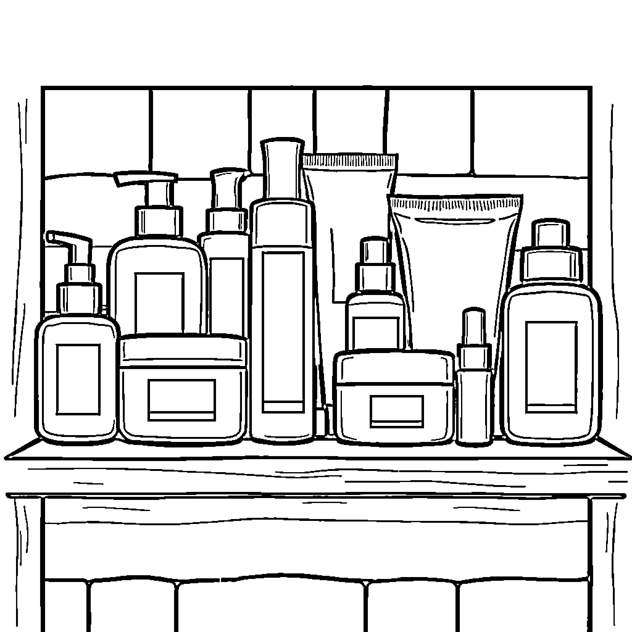 Best Skin Care Product Coloring Pages (Free Printable PDF)