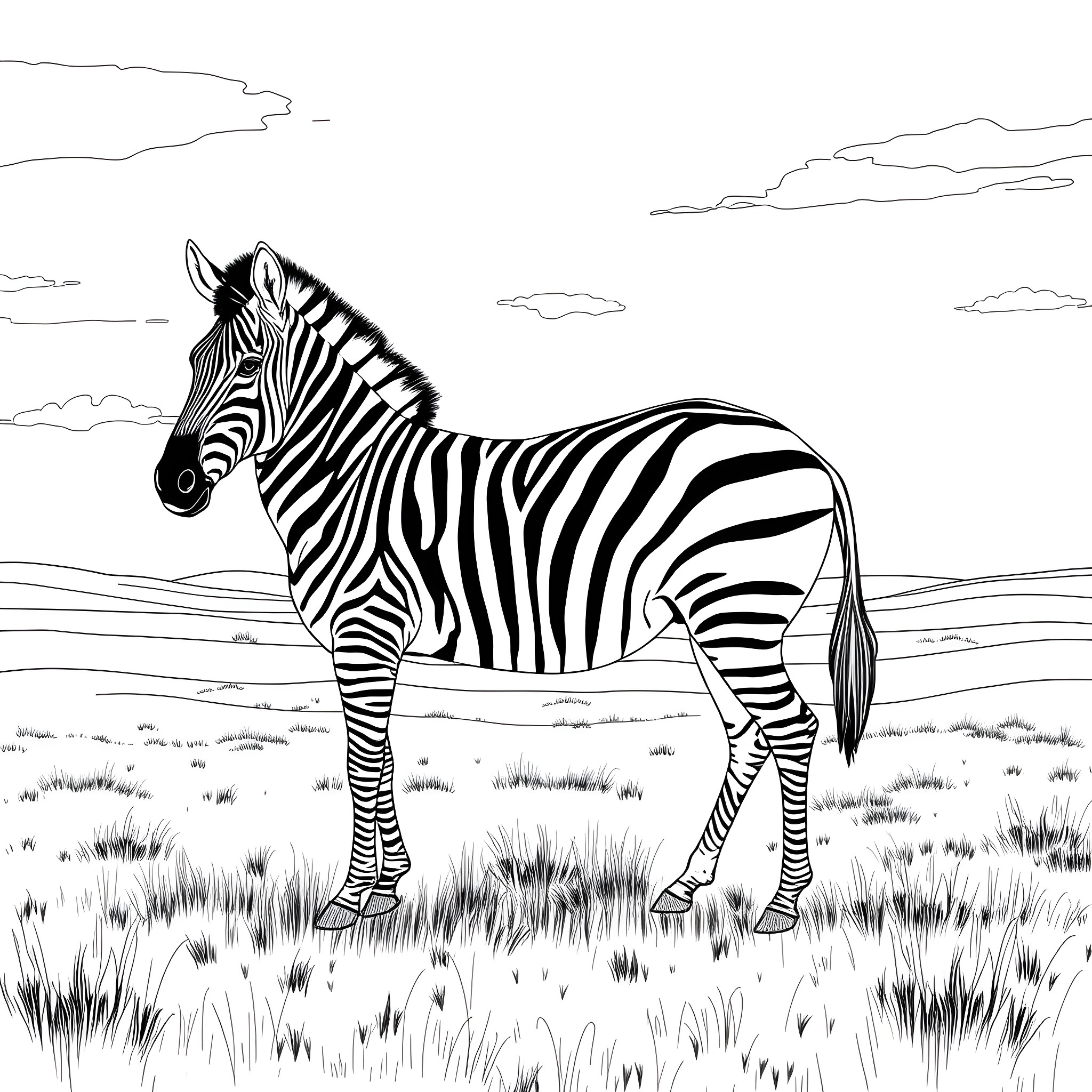 17 Best Zebra Coloring Pages (Free Printable PDFs)