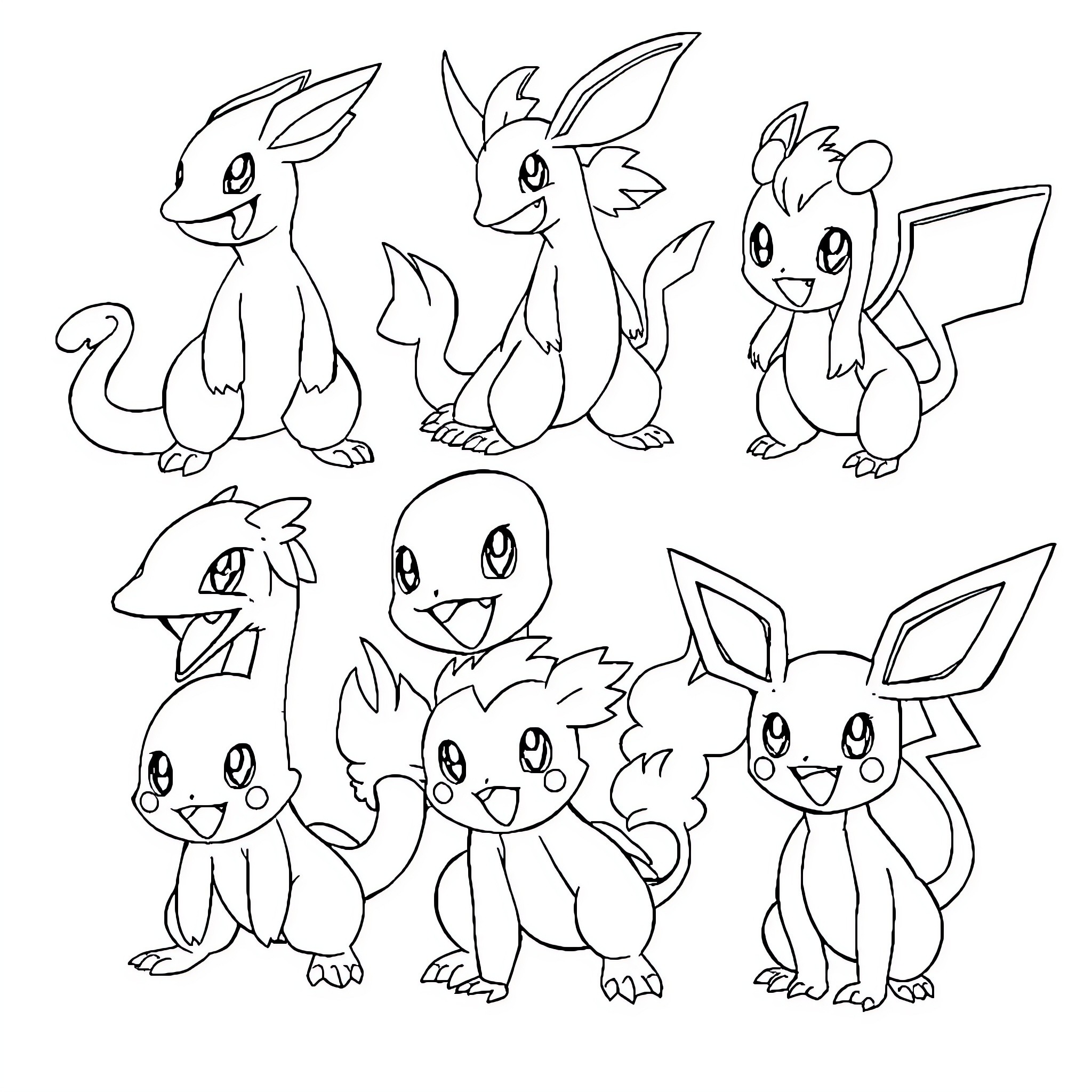 533 Best Pokémon Coloring Pages (Free Printable PDFs)