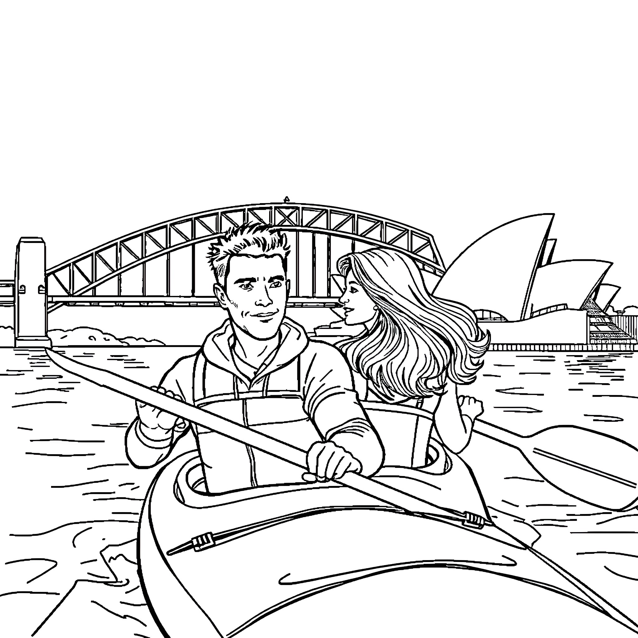 8 Best Kayak Coloring Pages (Free Printable PDFs)