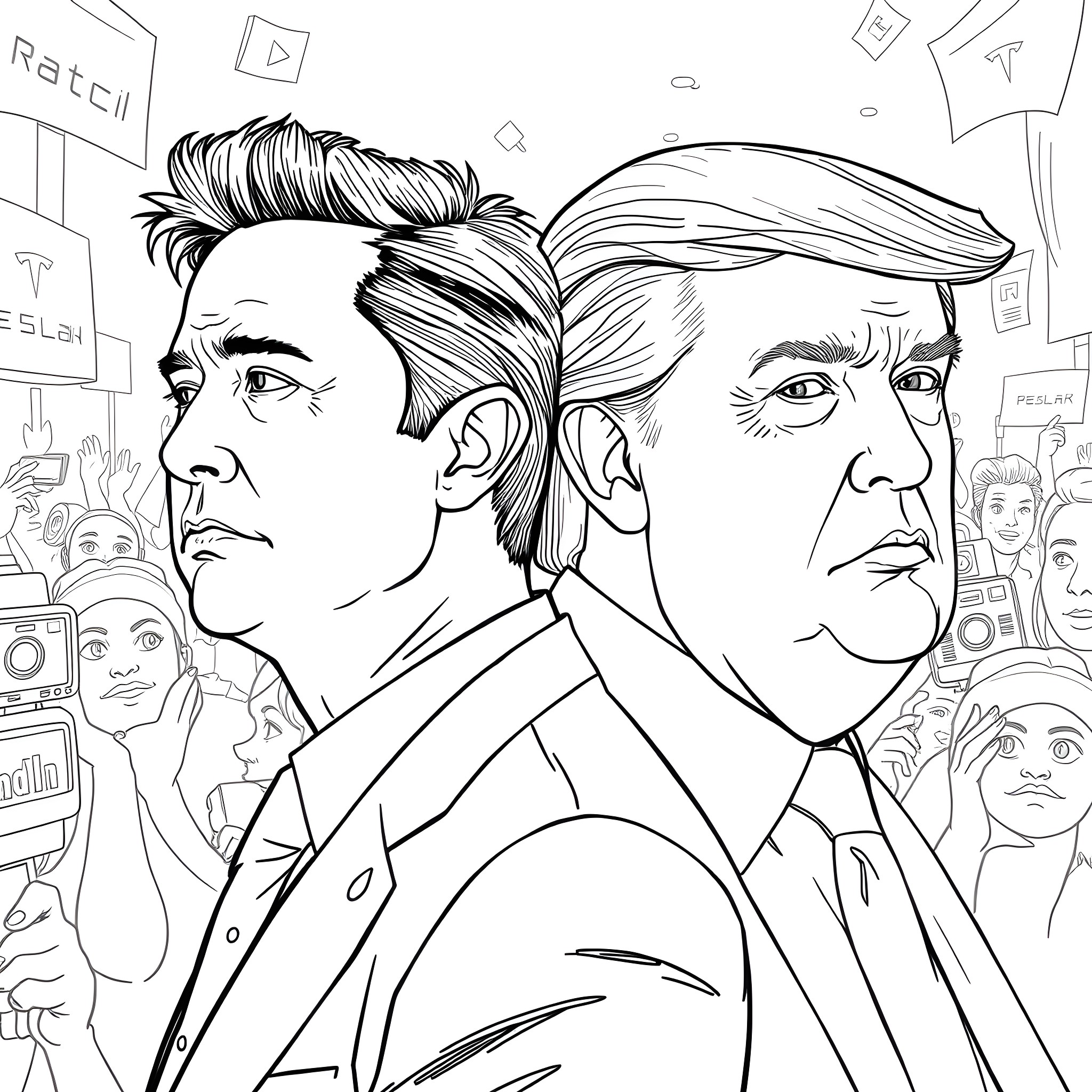 Best Elon Musk Coloring Pages (Free Printable PDF)