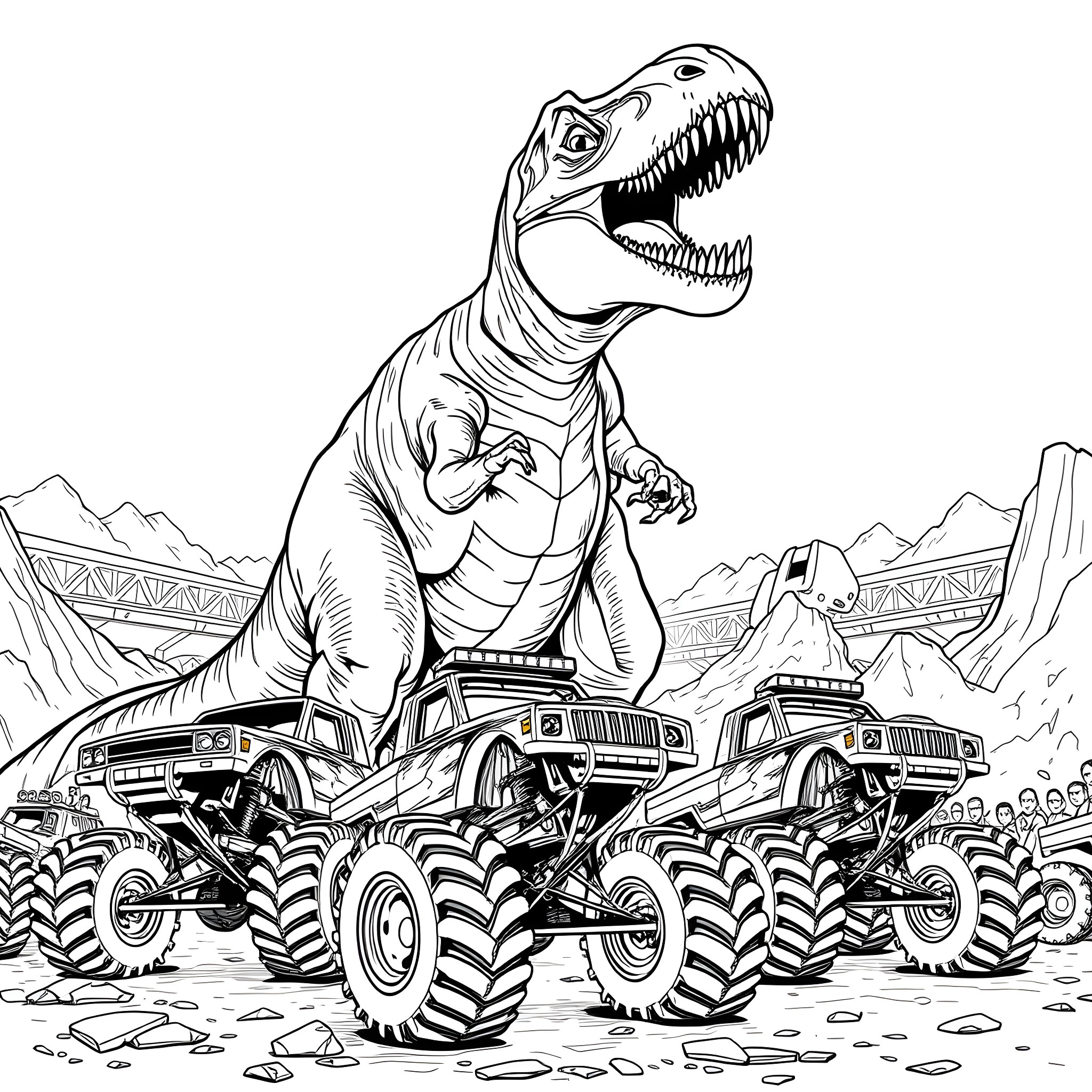 60 Best Dinosaur Coloring Pages (Free Printable PDFs)