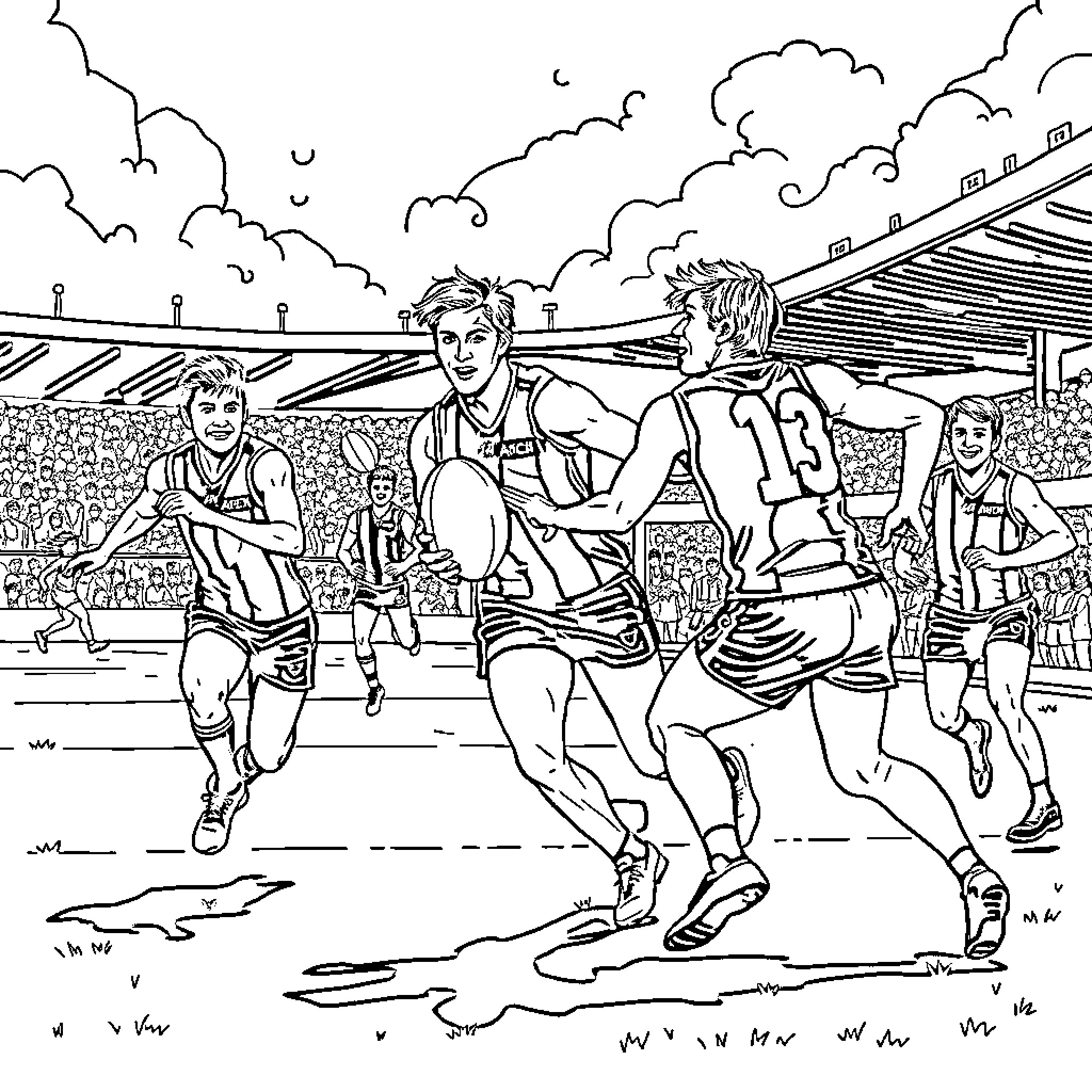 Best AFL Coloring Pages (Free Printable PDF)