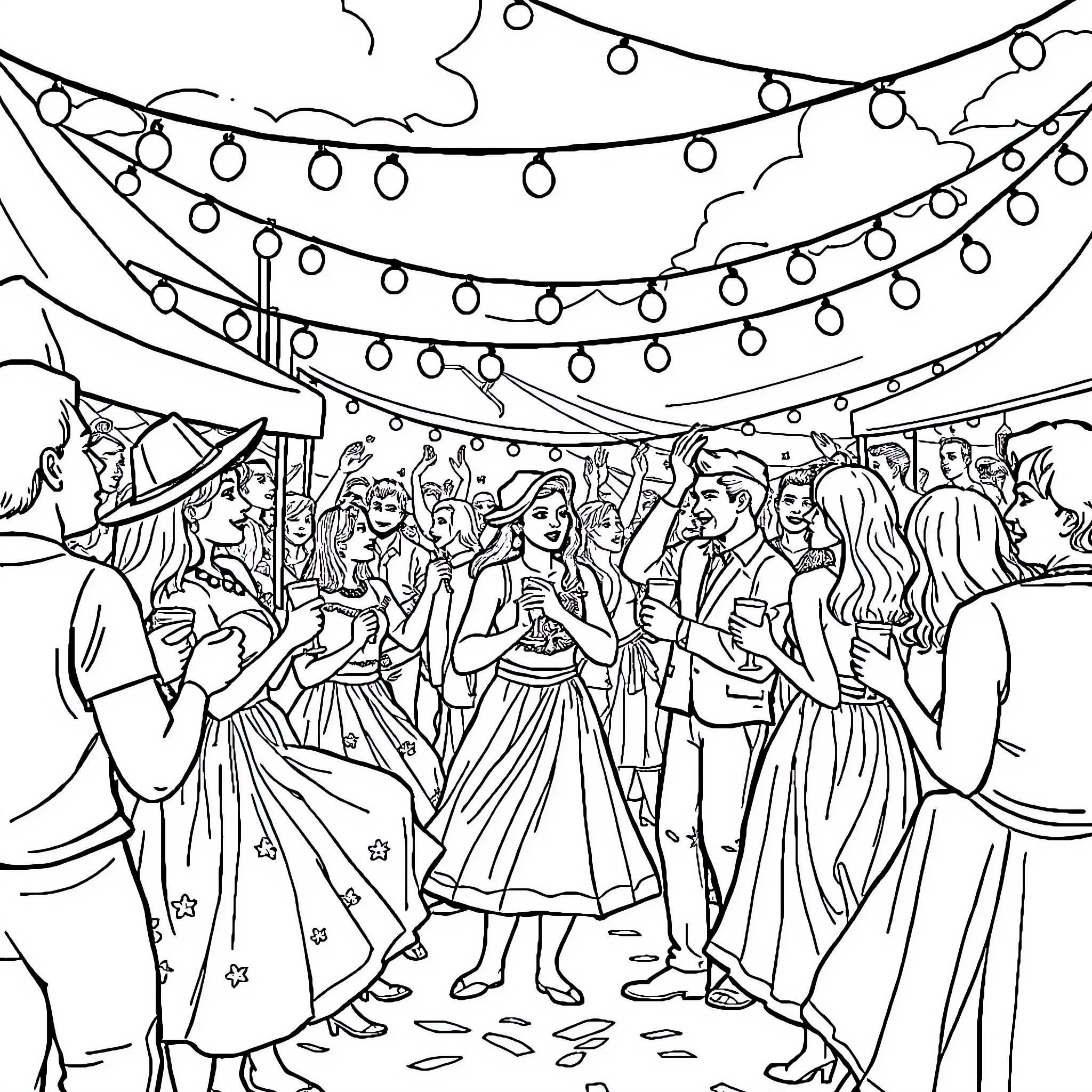 4 Best Fiesta Coloring Pages (Free Printable PDFs)