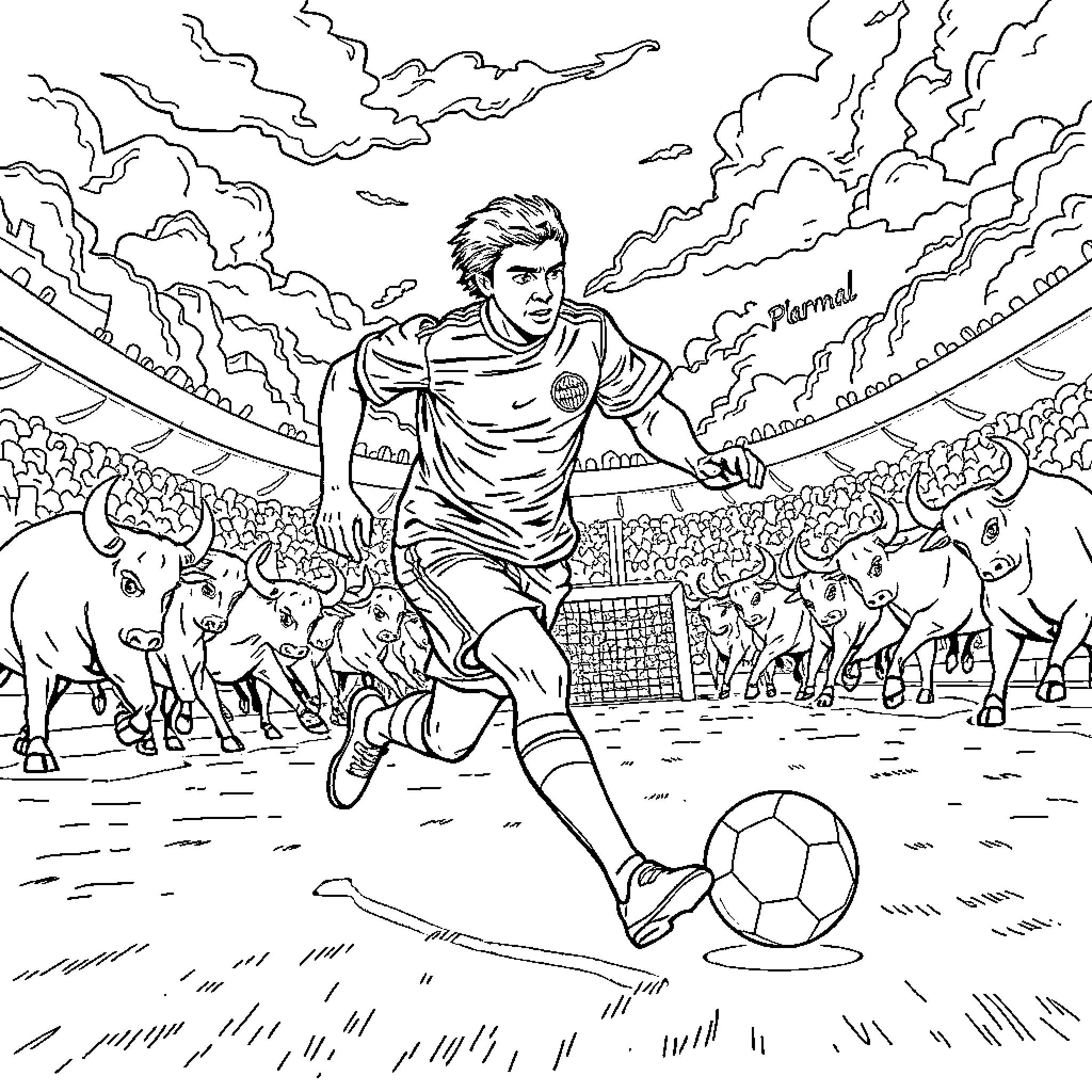 Best Futbol Player Coloring Pages (Free Printable PDF)