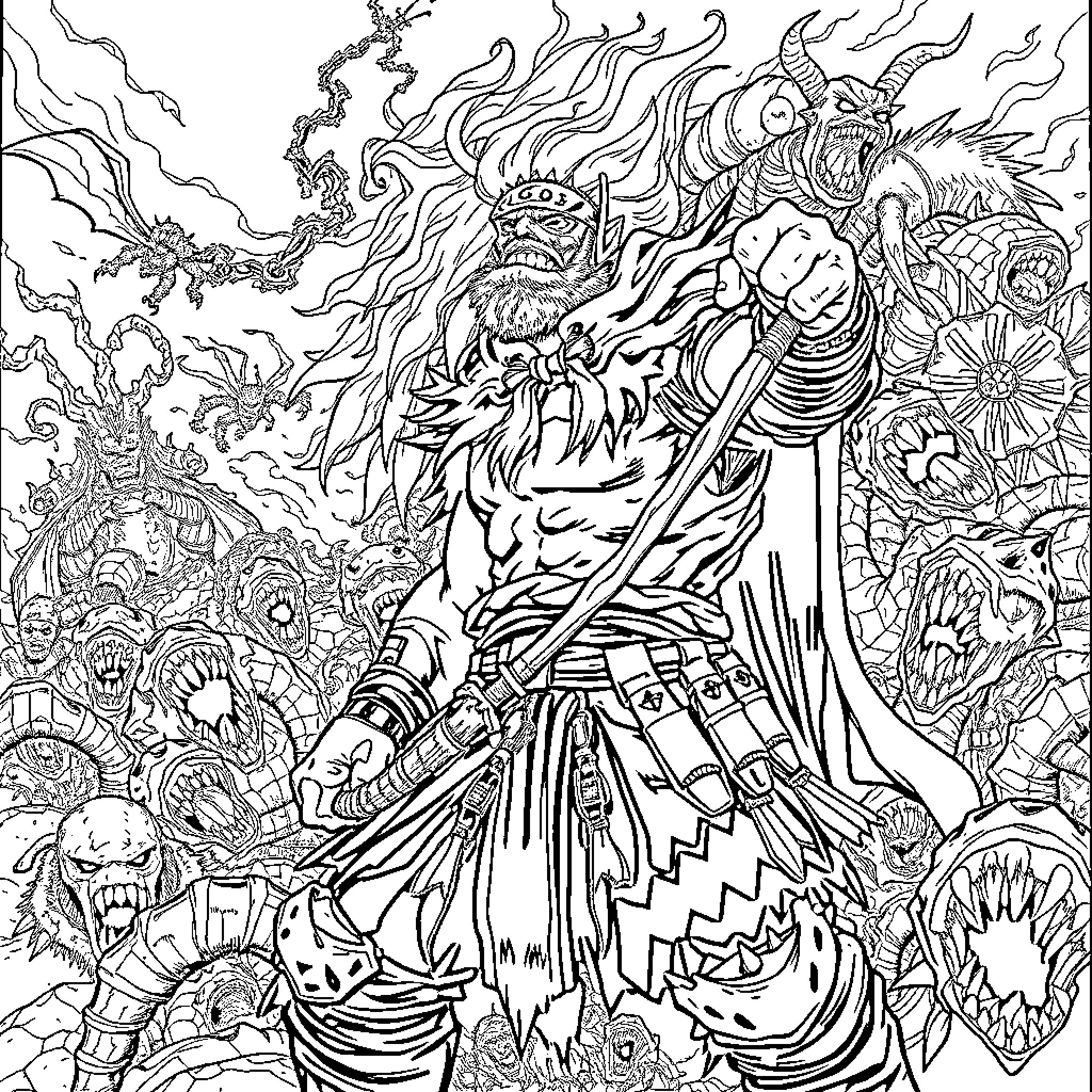 Best Berserk Coloring Pages (Free Printable PDF)