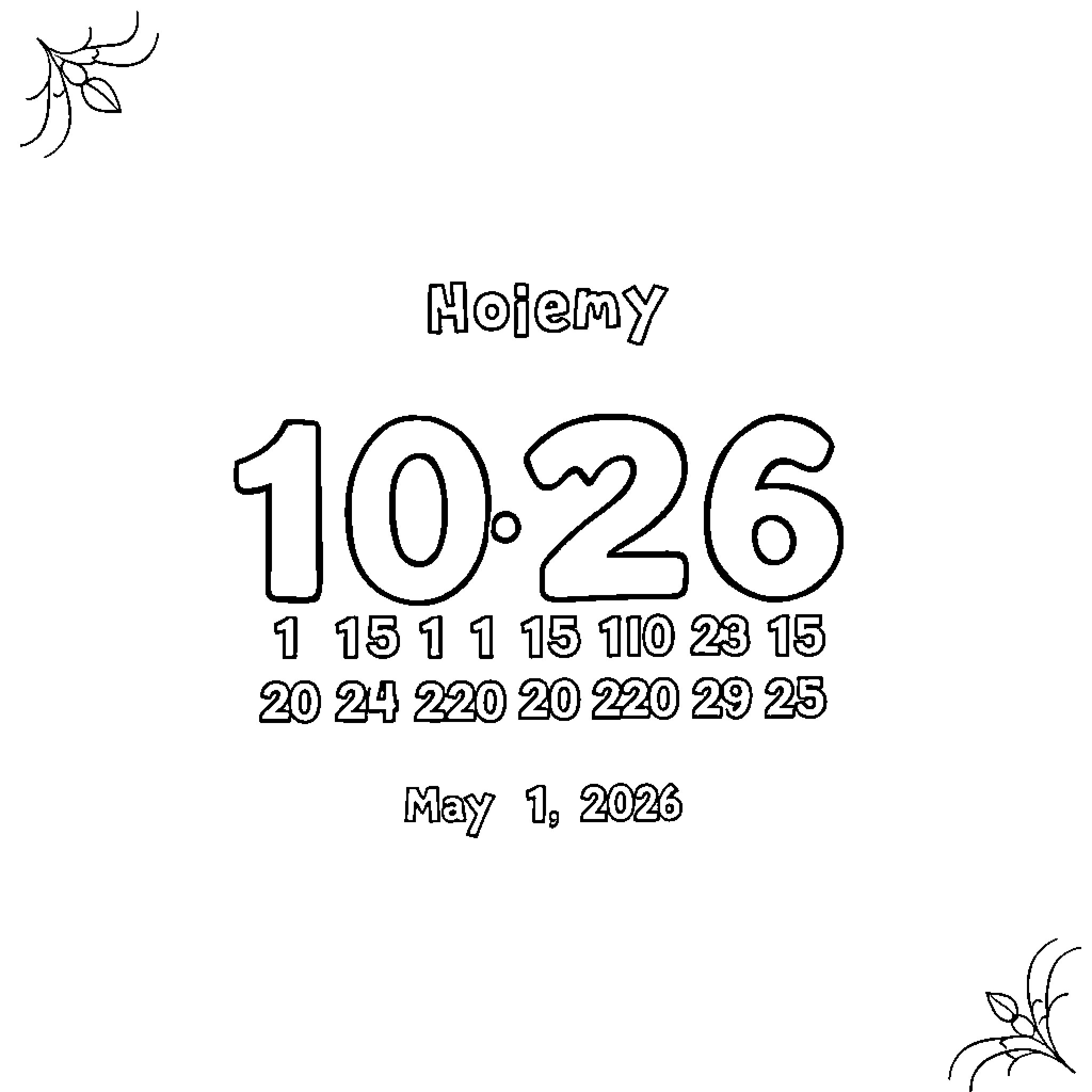 Best Countdown Calendar Coloring Pages (Free Printable PDF)