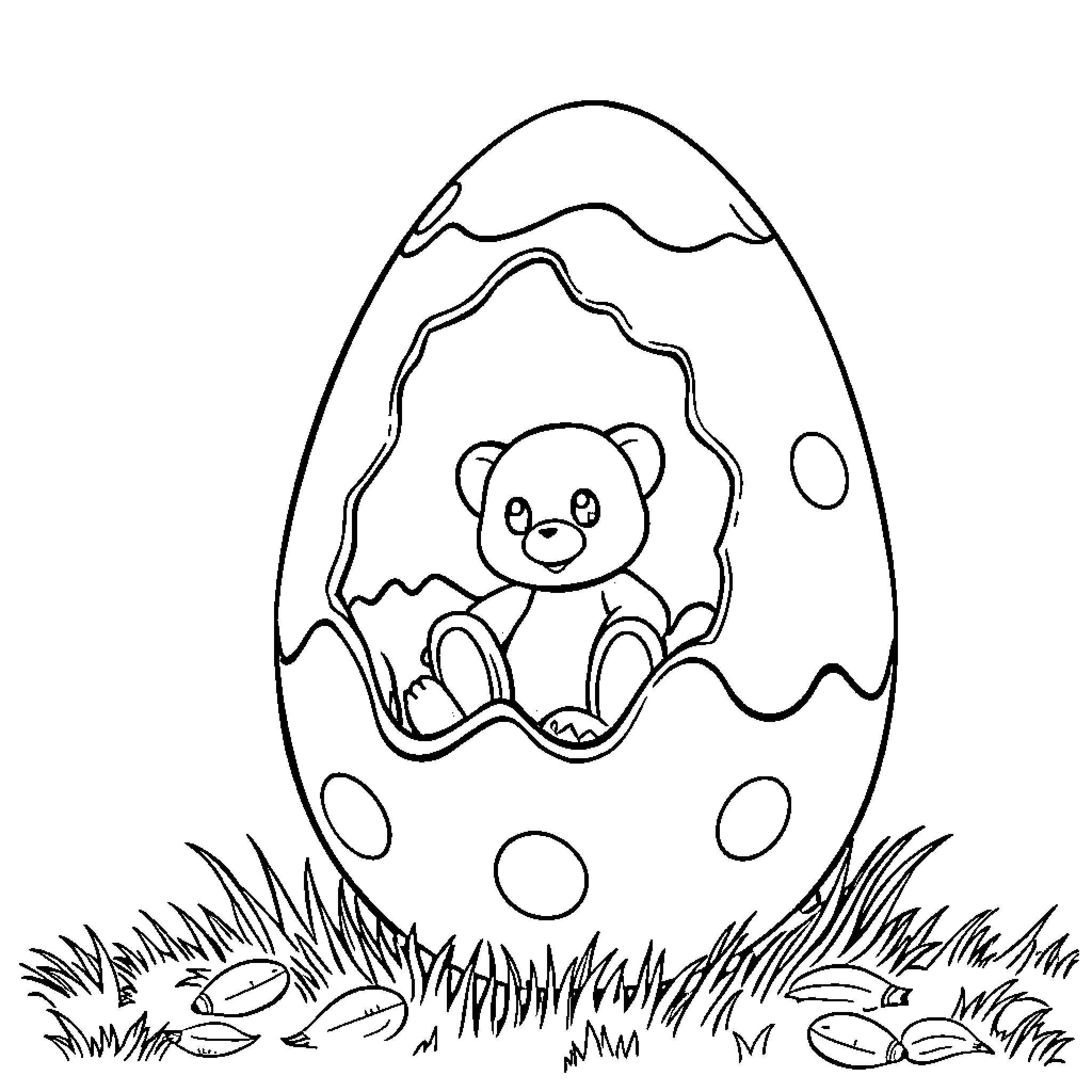 Best Kinder Egg Coloring Pages (Free Printable PDF)