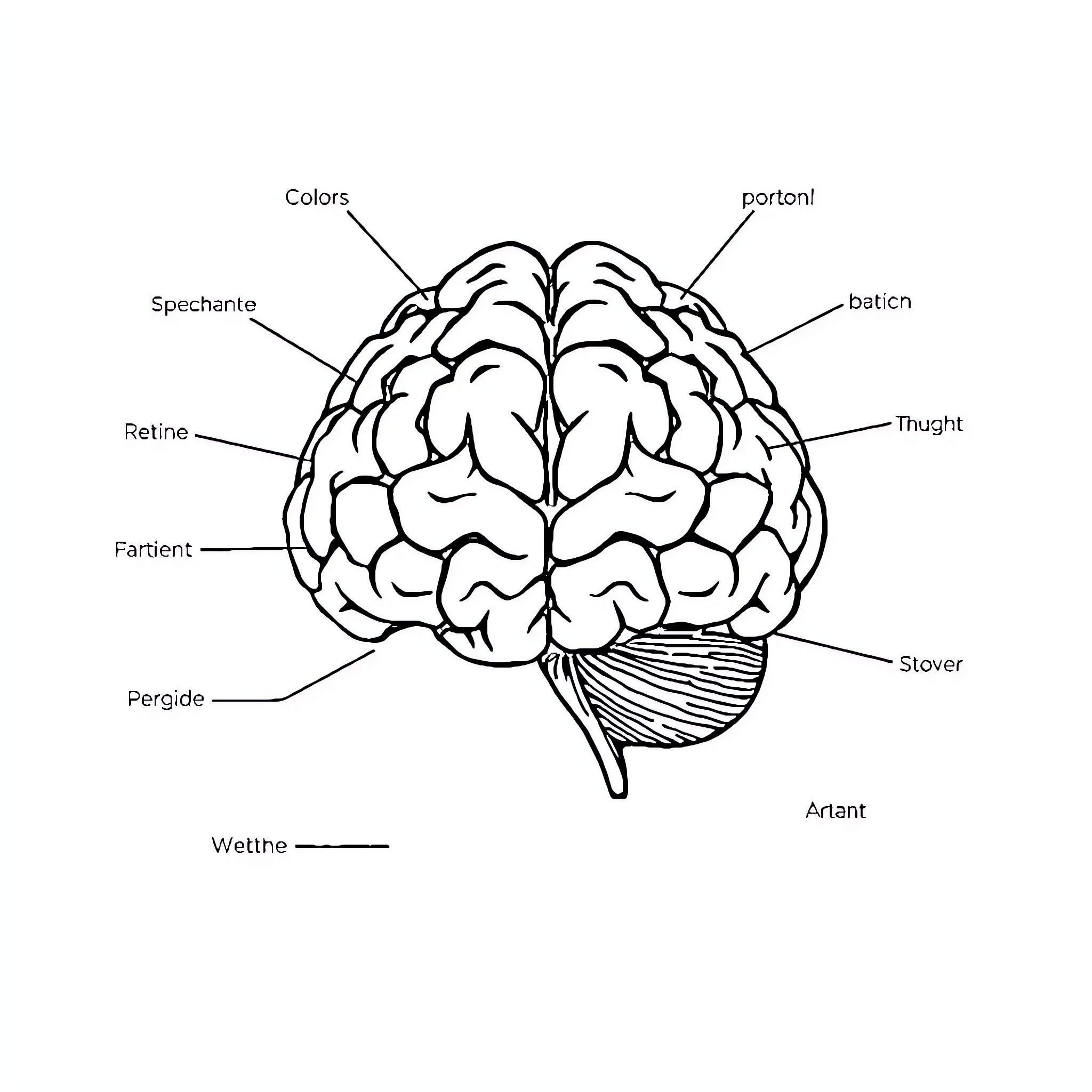 Best Brain Coloring Pages (Free Printable PDF)