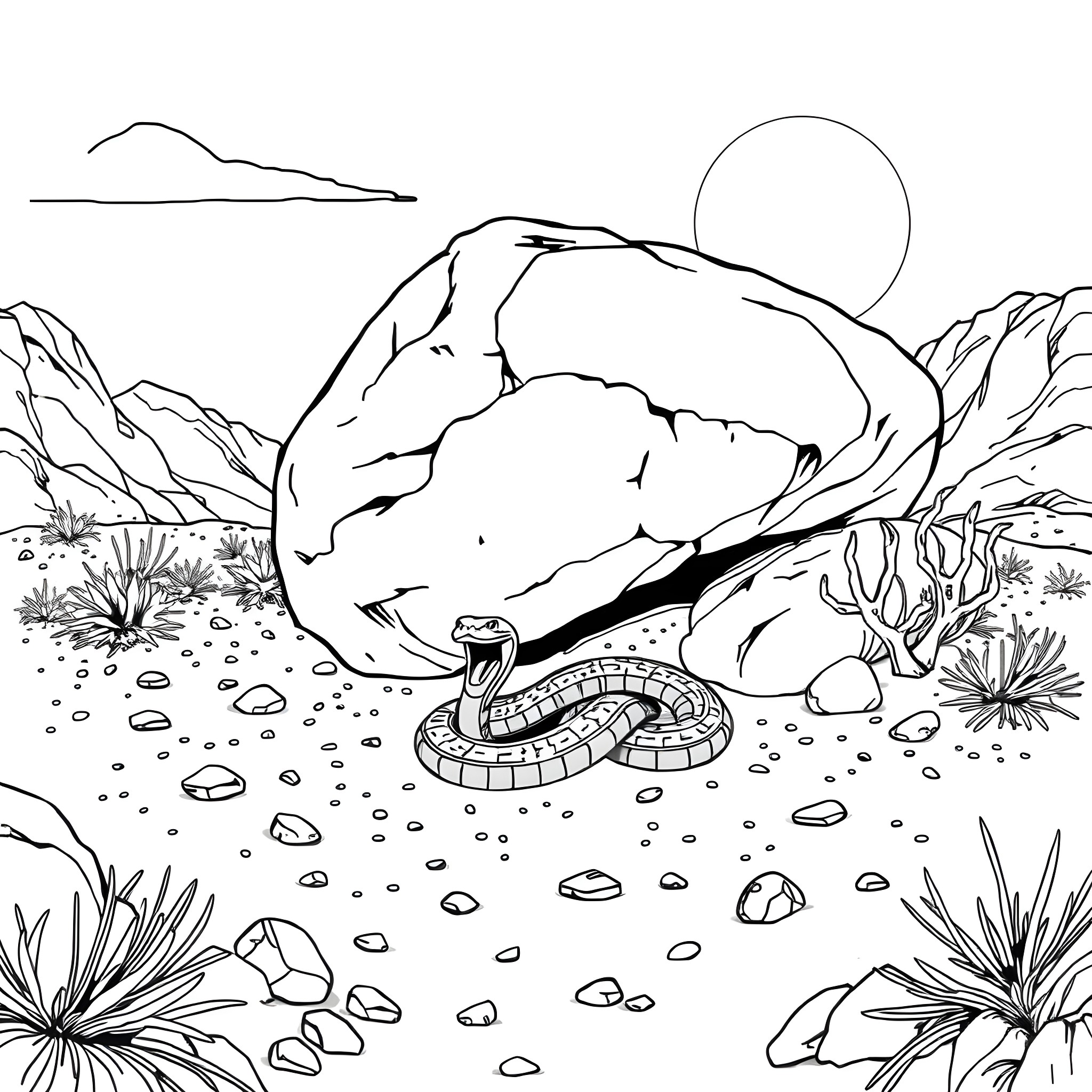 7 Best Rattlesnake Coloring Pages (Free Printable PDFs)