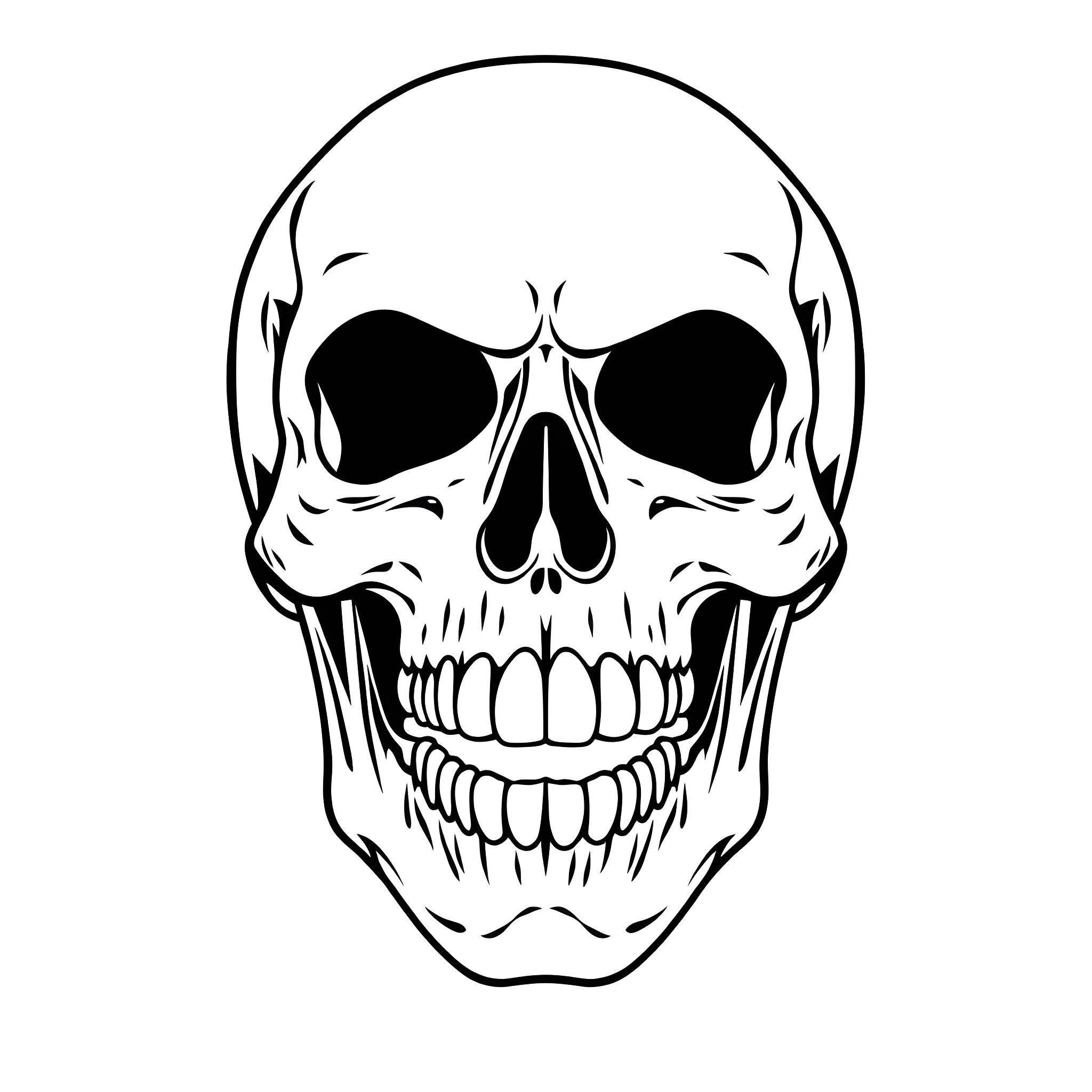 198 Best Skull Coloring Pages (Free Printable PDFs)