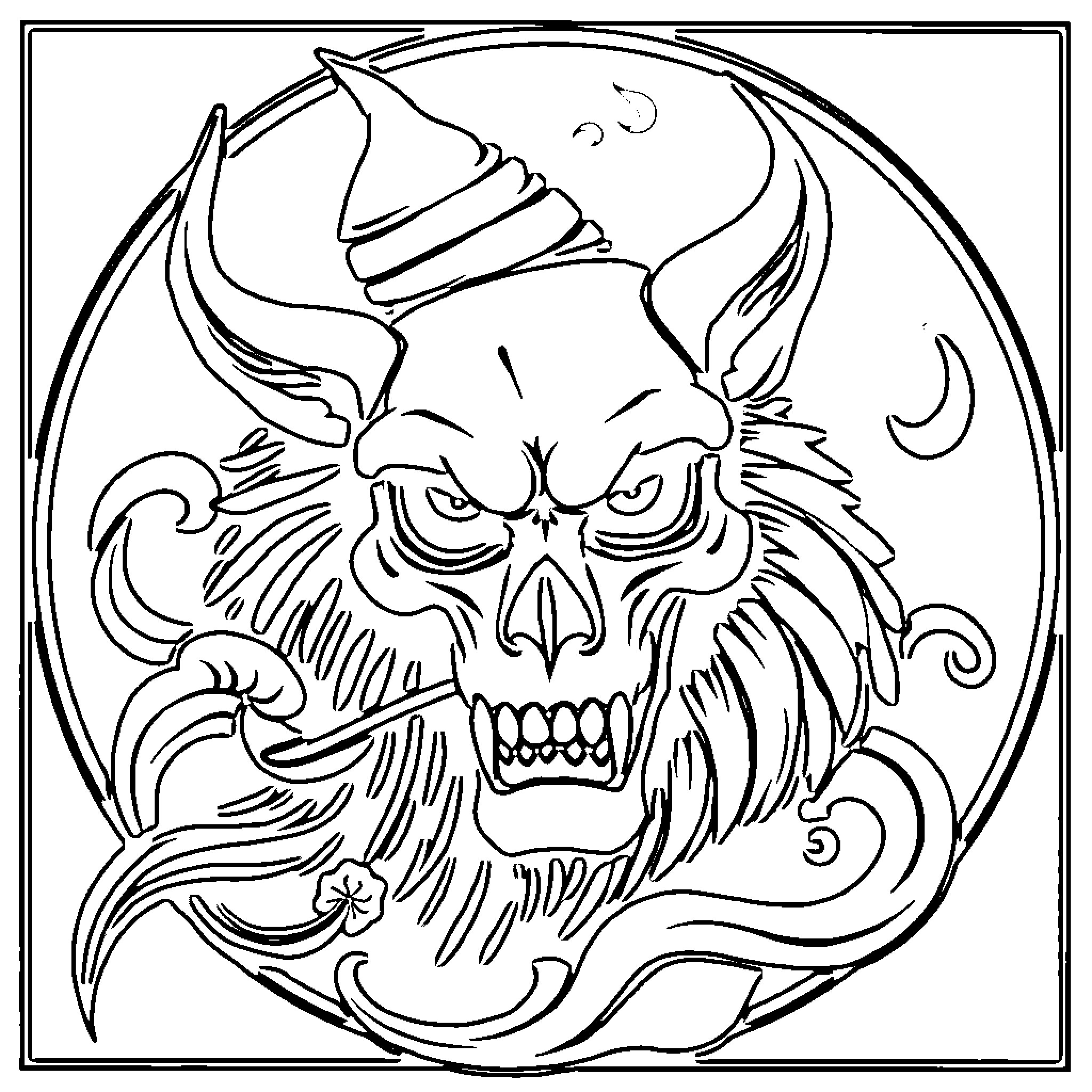 Best Tattoo Coloring Pages (Free Printable PDF)