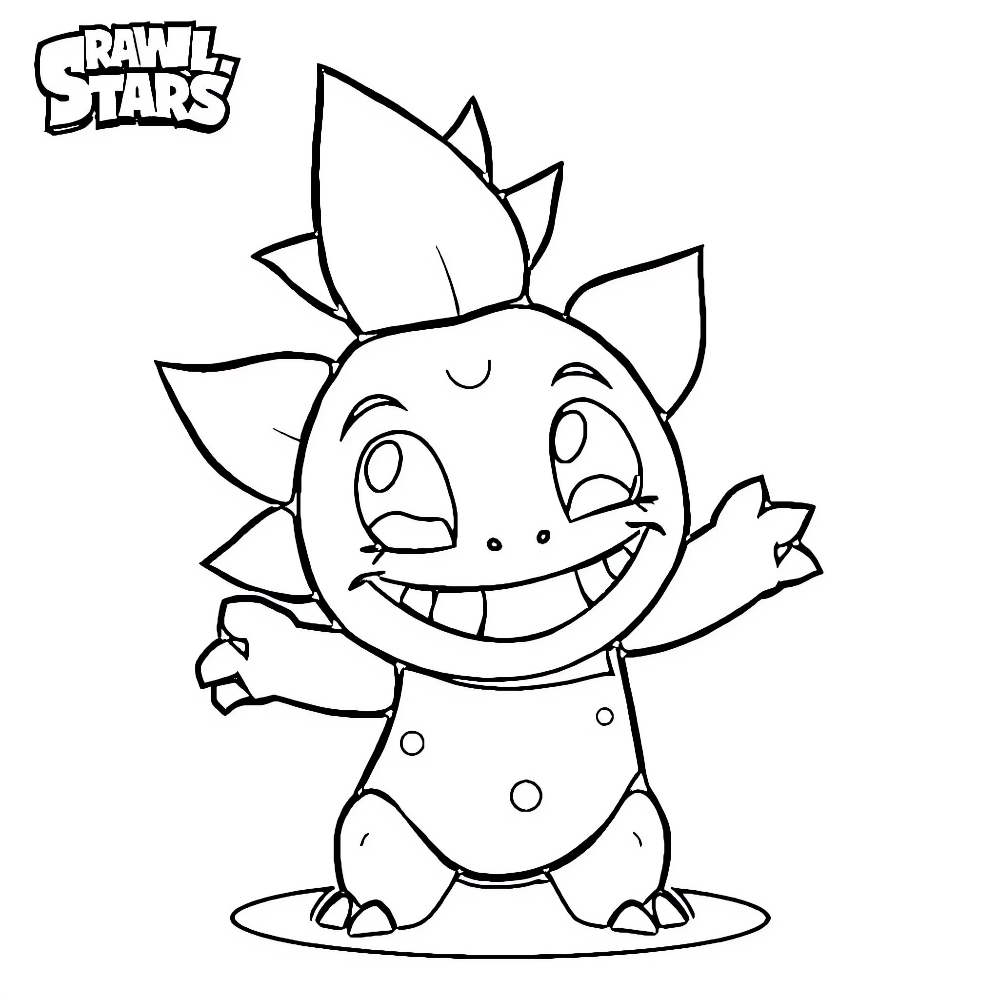 5 Best Spike Coloring Pages (Free Printable PDFs)