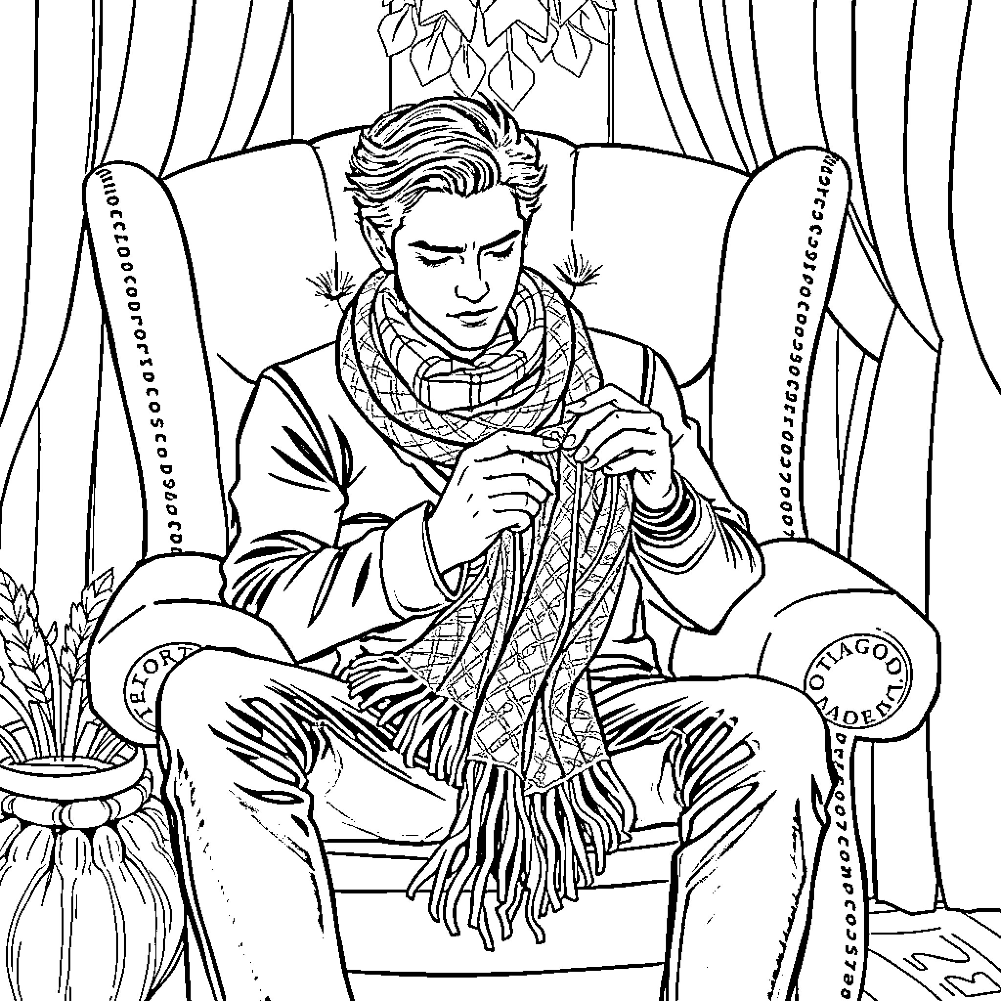 Best Edward Cullen Coloring Pages (Free Printable PDF)